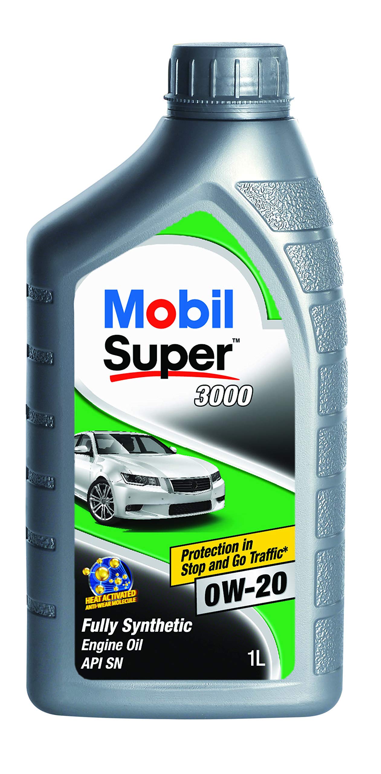 Buy Mobil Super 3000 0W-20 API SN Fully Synthetic Engine Oil for Cars ...