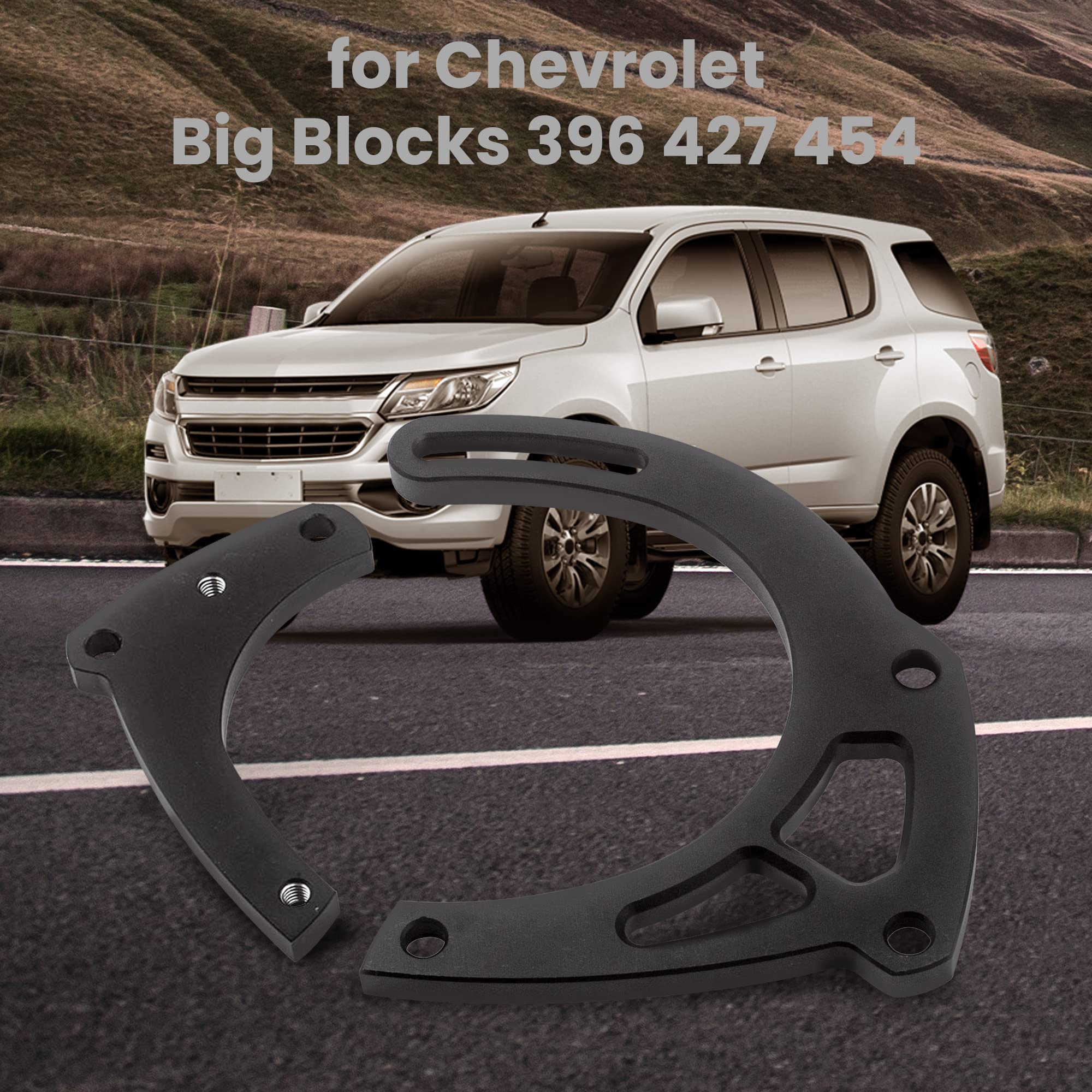 Snapklik.com : For Chevy Big Block Alternator Bracket Short Water Pump ...