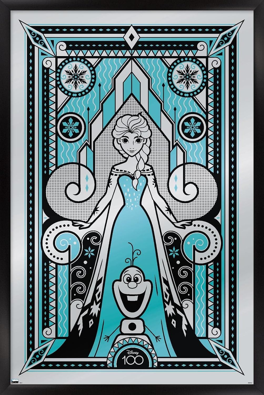 Amazon.com: Trends International Disney 100th Anniversary - Deco-Luxe ...