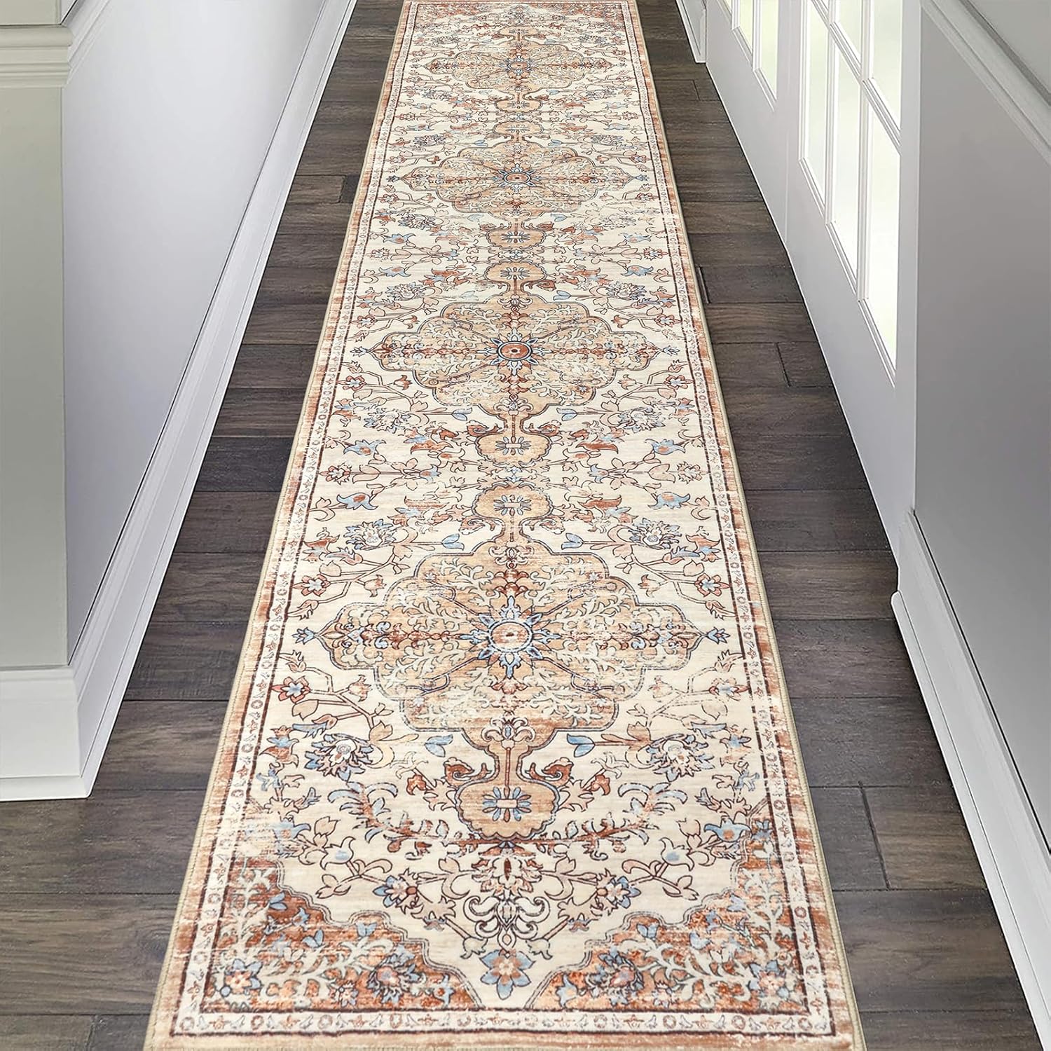 Amazon.com: Pauwer Hallway Runner Rug 2x10 Washable Rugs Runner Non ...