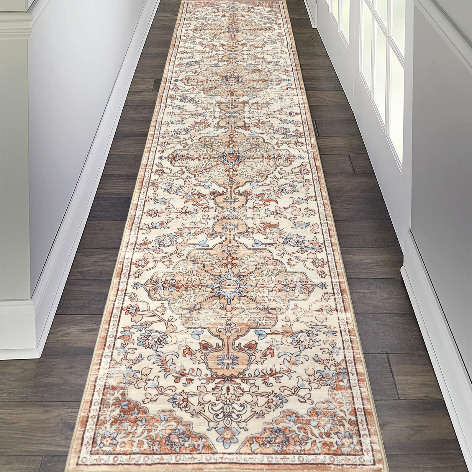Amazon.com: Pauwer Hallway Runner Rug 2x10 Washable Rugs Runner Non ...