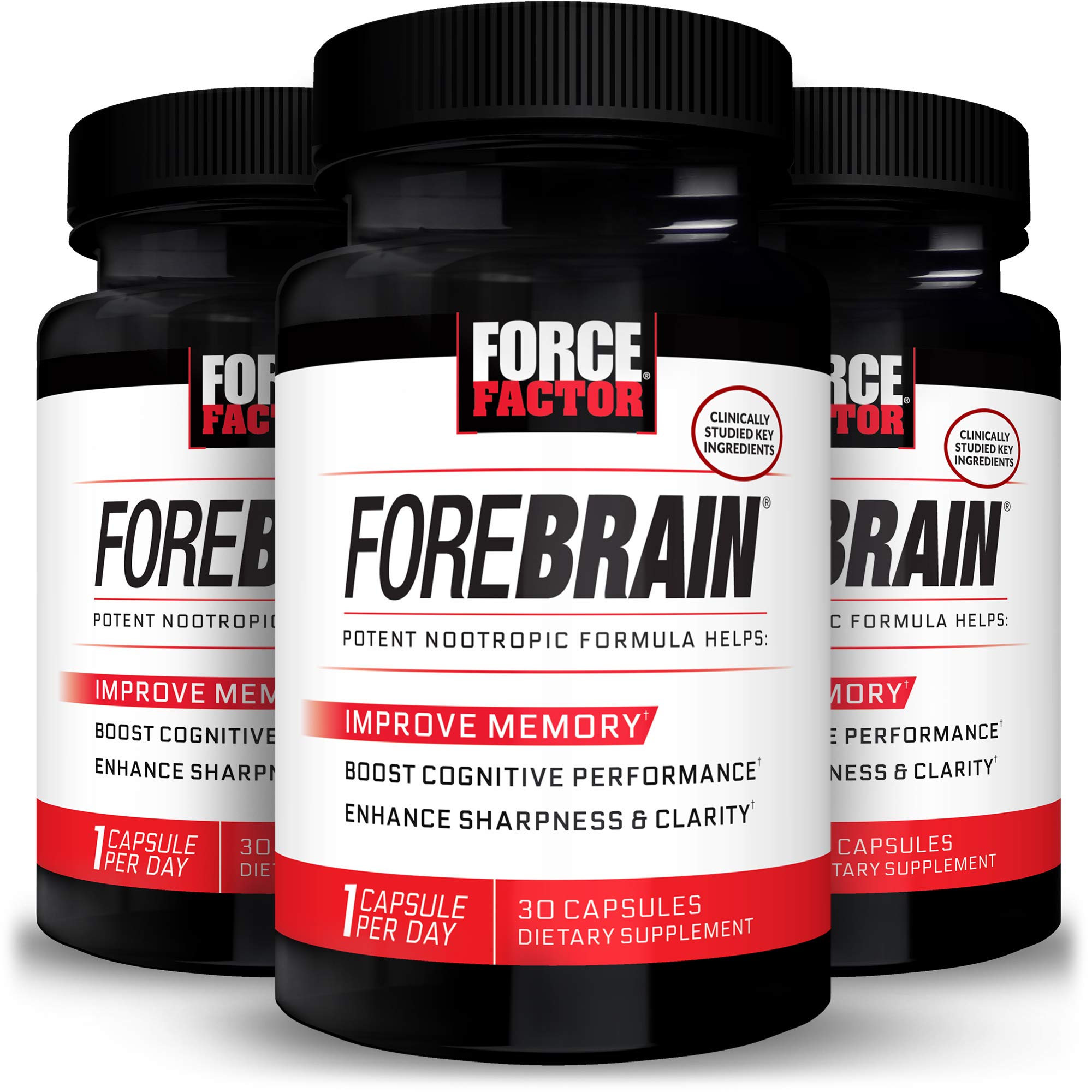 Amazon.com: FORCE FACTOR Forebrain Nootropic Brain Supplement with ...