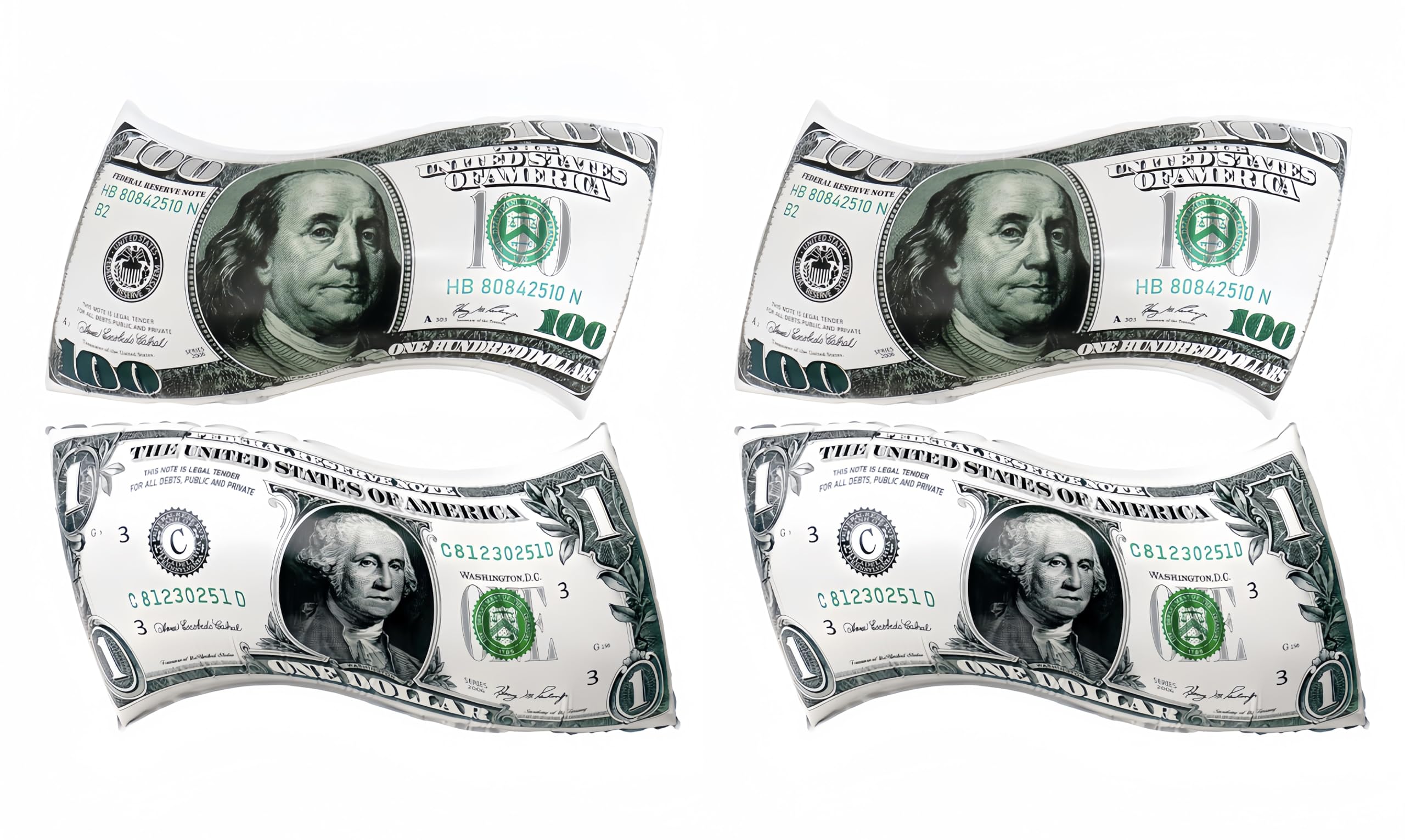 Amazon.com: 4PCS Money Dollar Currency Money Bill Balloons/Dollar Bill ...