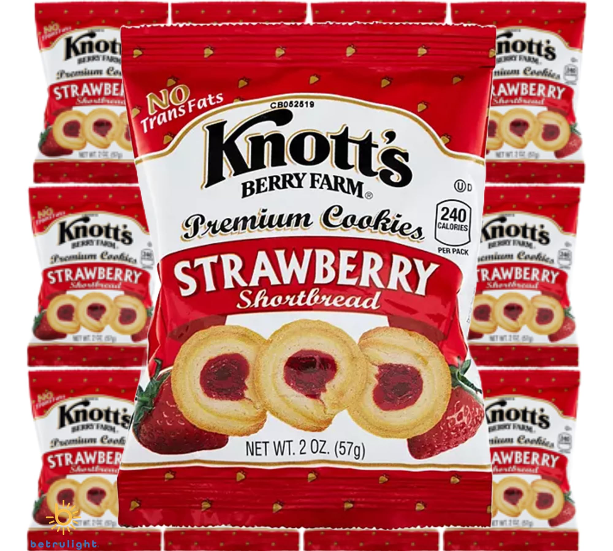 Amazon.com: Knotts Berry Farm Cookies | Strawberry Cookies | Animal ...