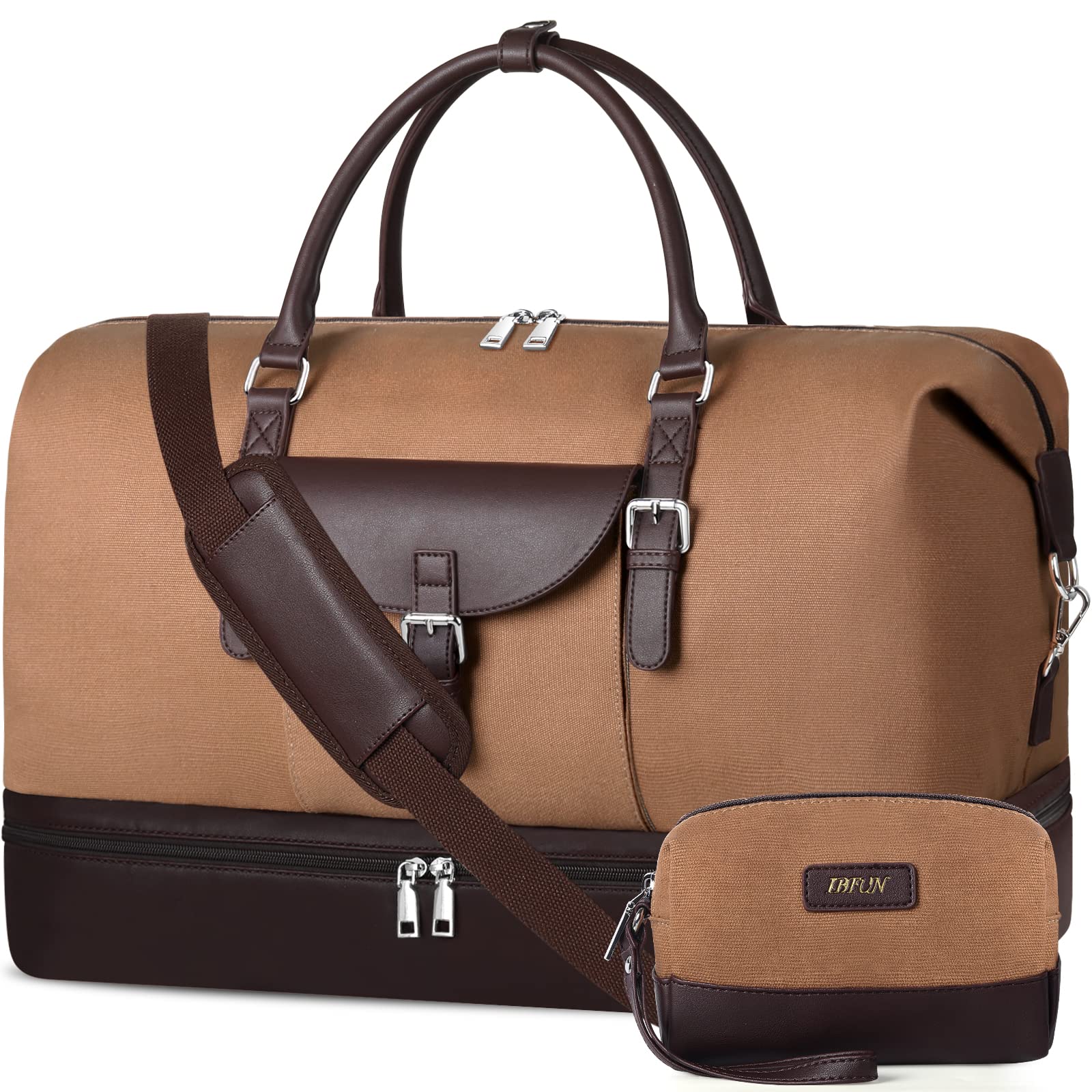 Snapklik.com : IBFUN Large Weekender Bags