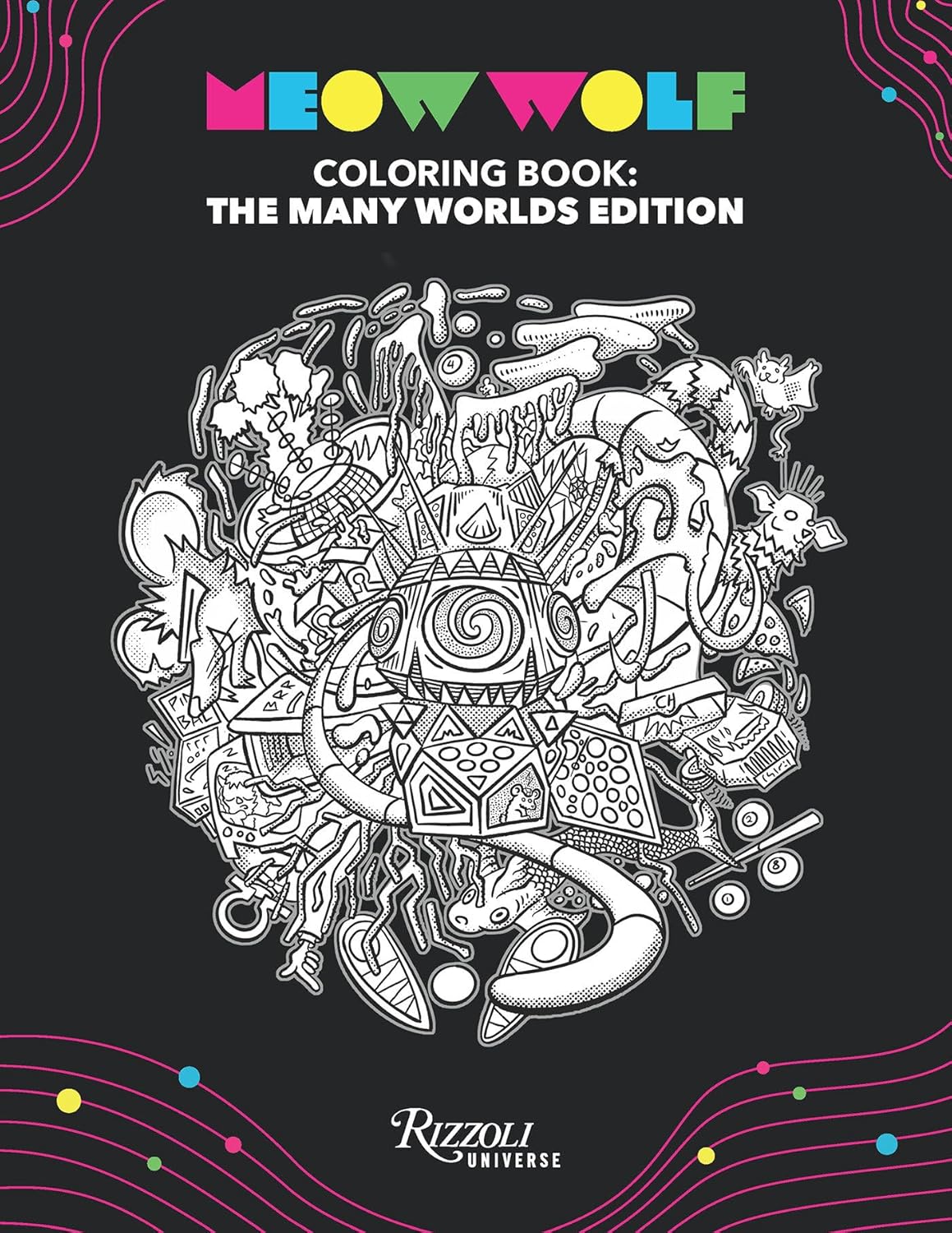 Amazon.com: Meow Wolf Coloring Book: The Many Worlds Edition ...