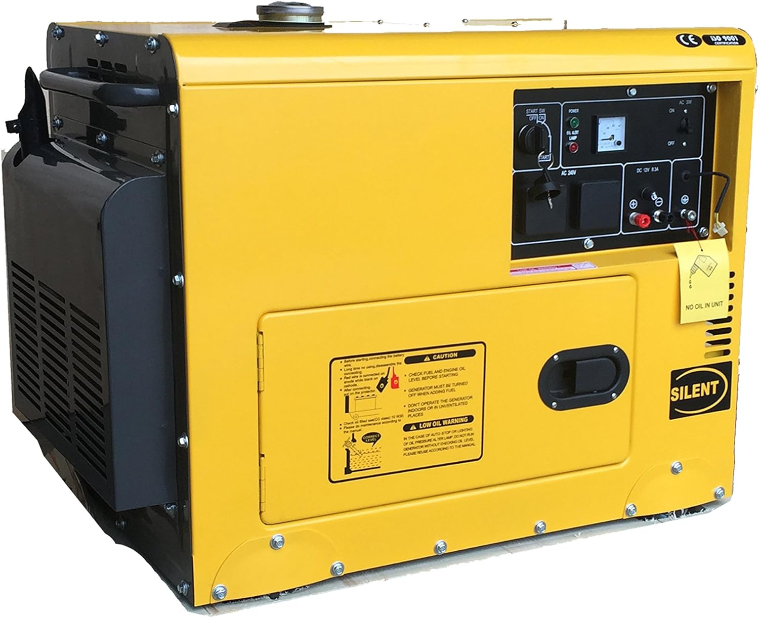 Genpower GXS14000D 8.4kW 6kW Rated 13HP 460cc Single Phase Diesel ...