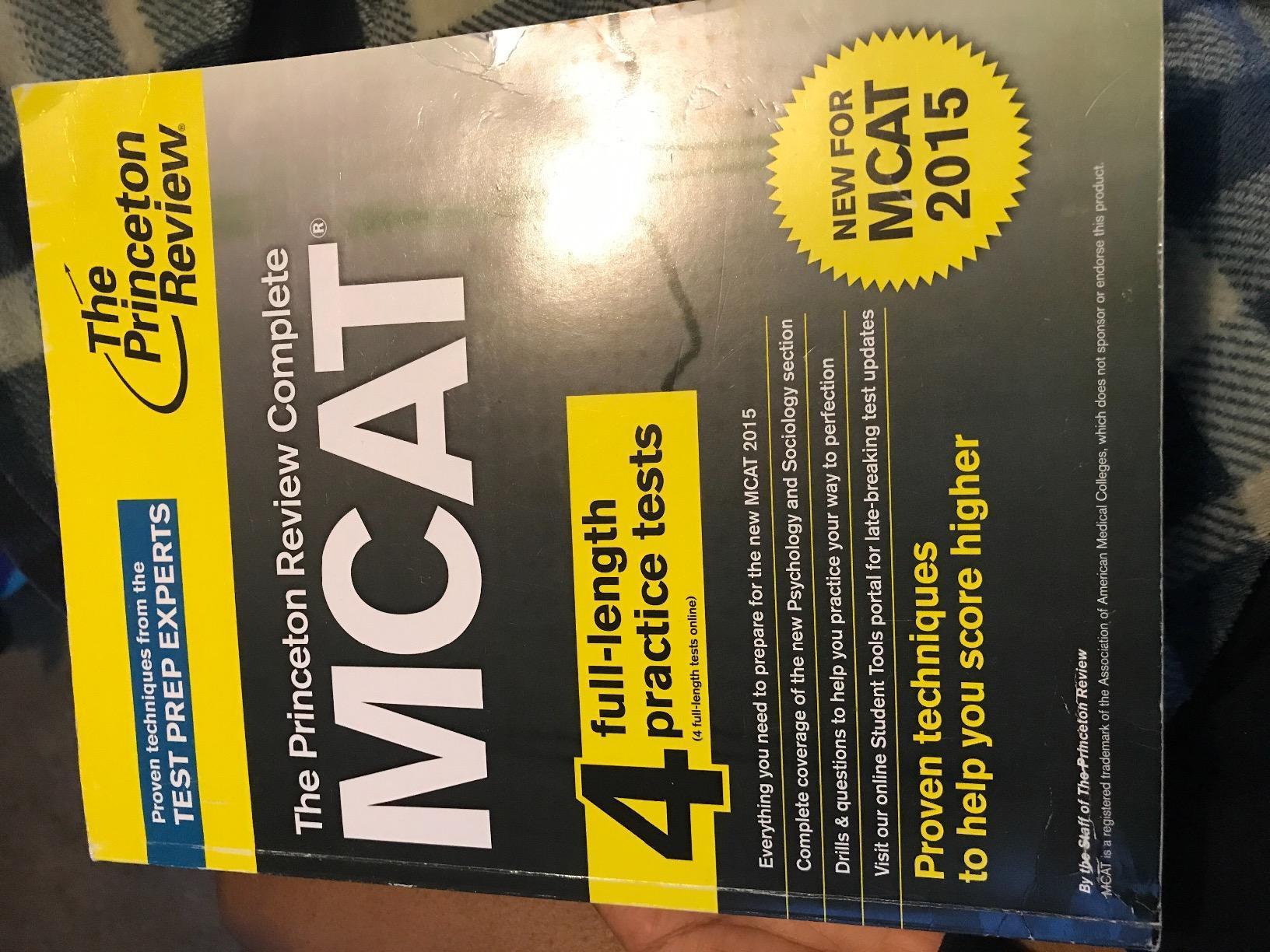 The Princeton Review Complete MCAT: New for MCAT 2015 (Graduate School ...