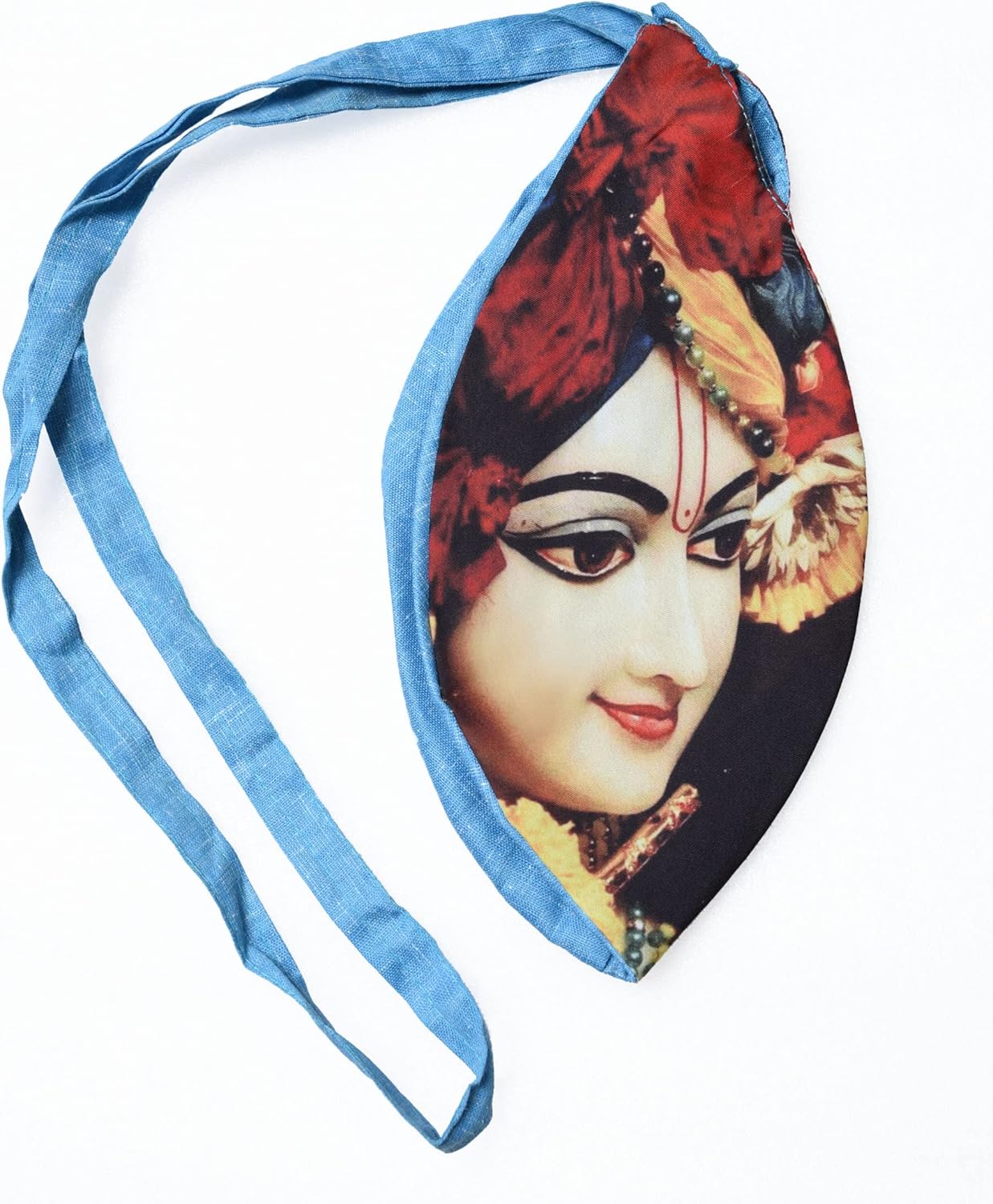 Blessfull Healing Digital Printed Krishna Cotton Bead Bag/Japa Mala Bag ...