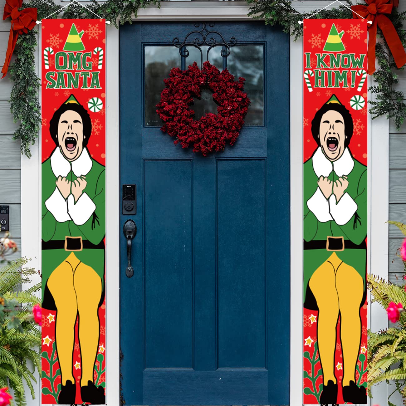 Buy Buddy the Elf Christmas Decorations Santa I Know Him Christmas ...