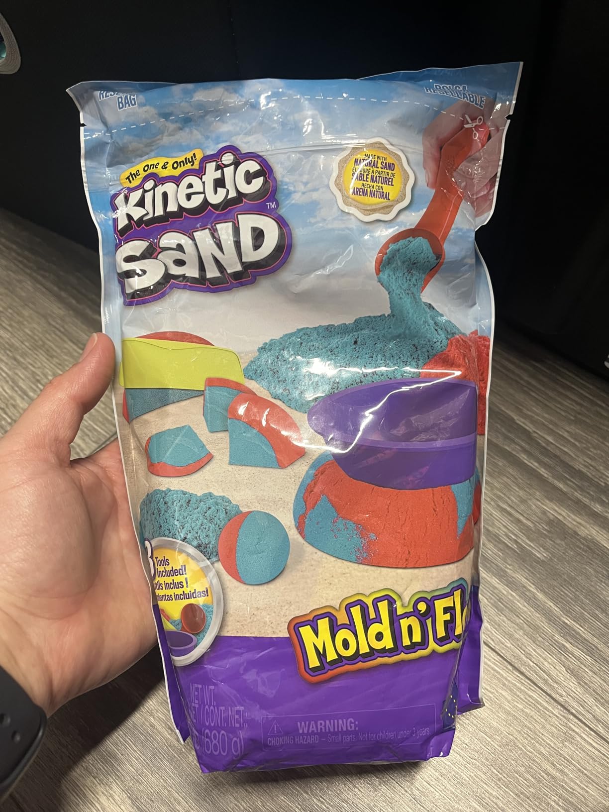 $2/mo - Finance Kinetic Sand, Squish N’ Create Playset, with 13.5oz of ...
