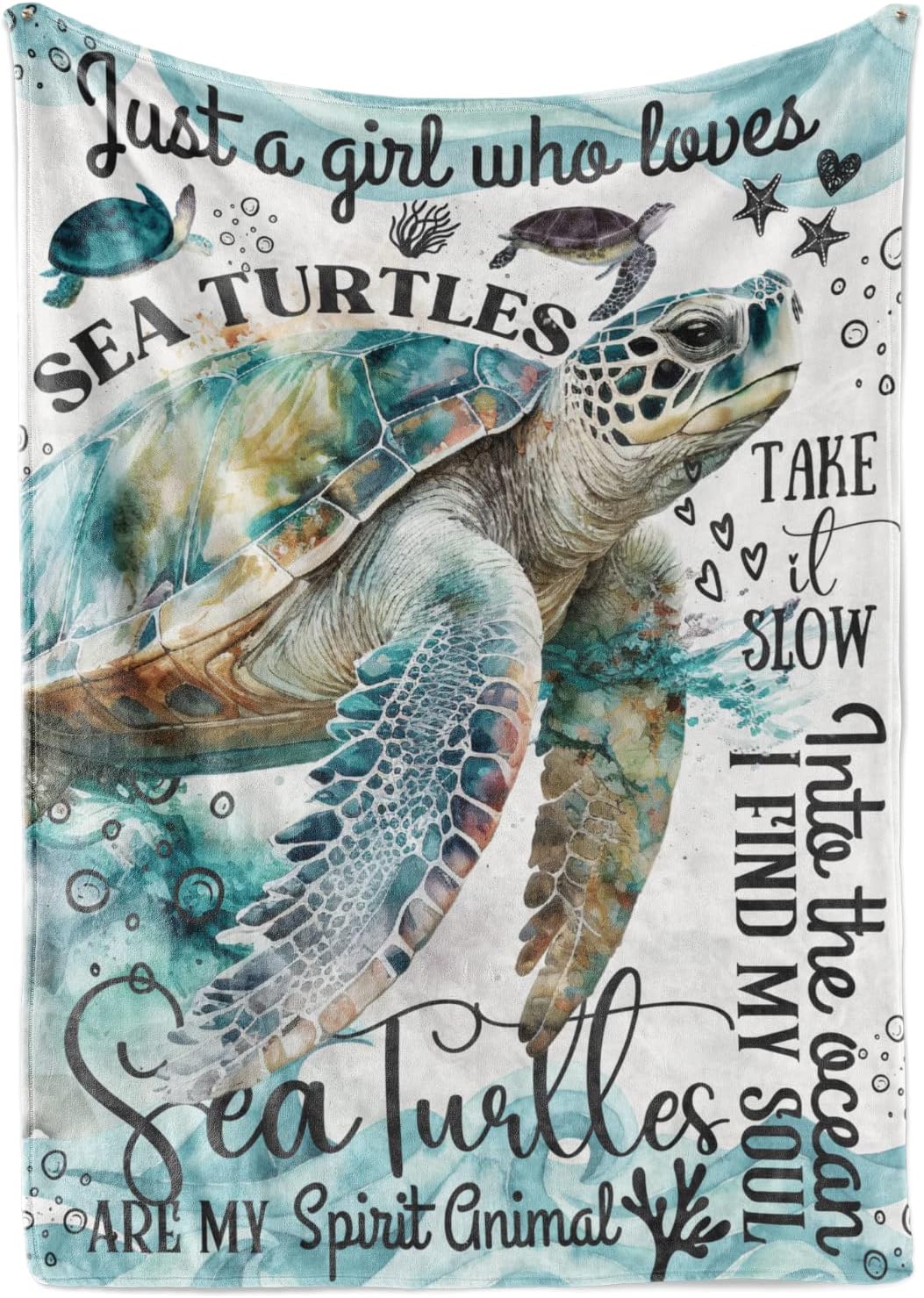 Amazon.com: InnoBeta Sea Turtle Gifts for Women, Sea Turtle Blanket and ...
