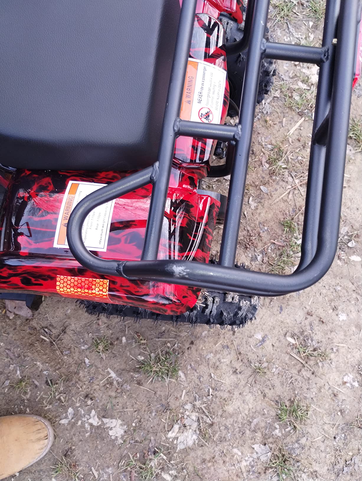 $58/mo - Finance X-PRO ATV 4 Wheelers 40cc ATV Quads Quad (Spider Red ...