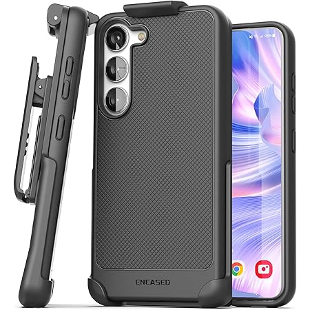 Amazon.com: MOTIVE for Samsung Galaxy S23 Plus Heavy Duty Holster Case with Belt Clip, Military ...