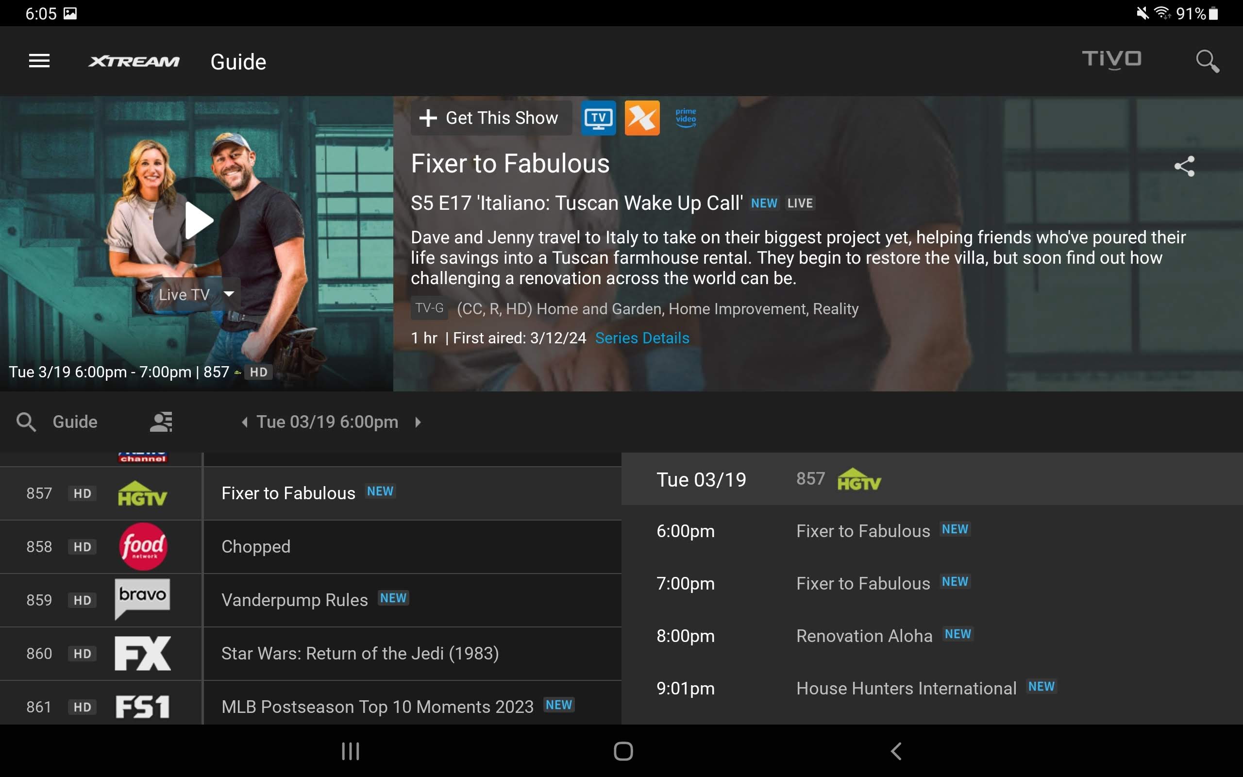 XtreamTV - App on Amazon Appstore