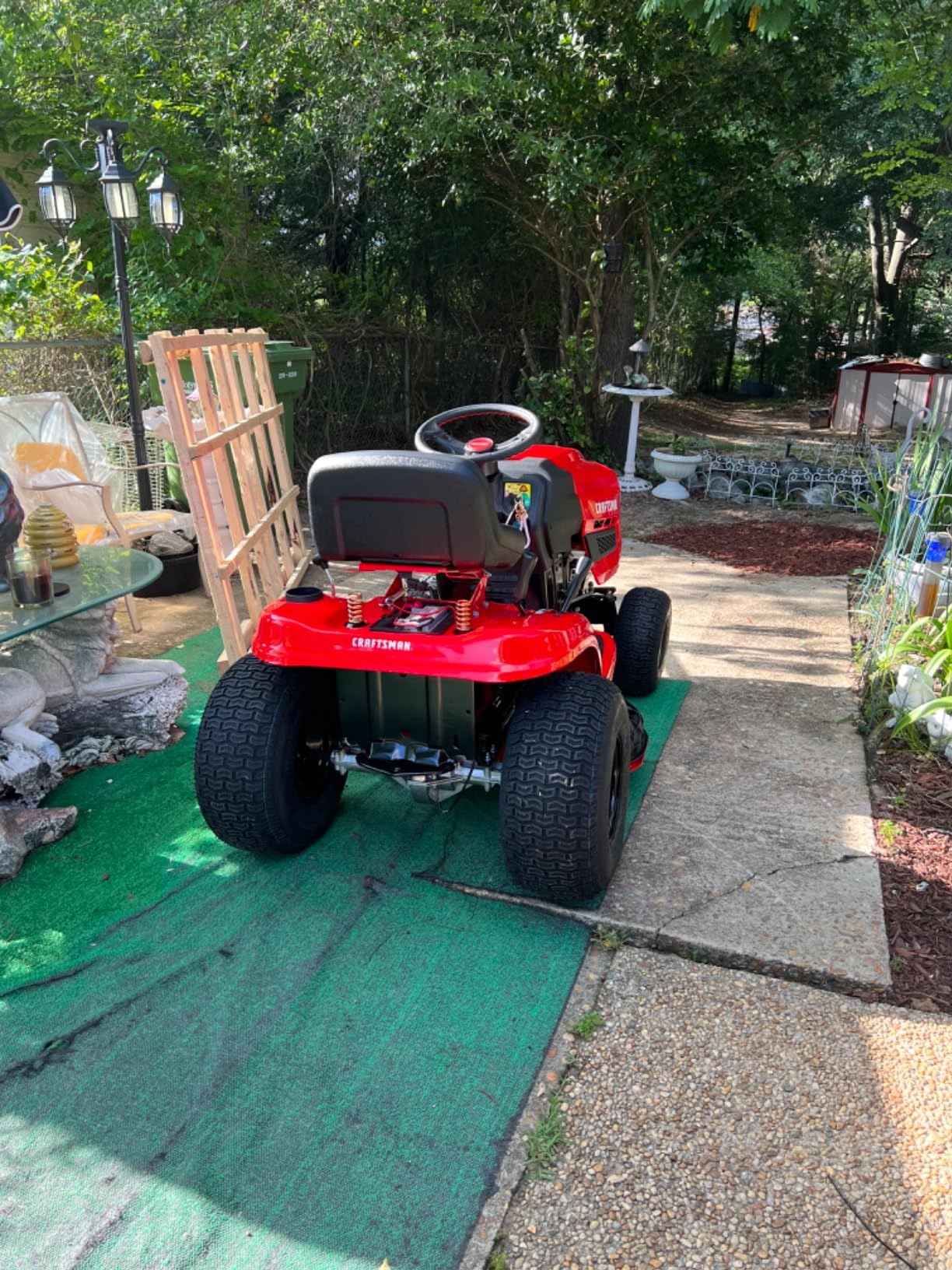 $64/mo - Finance Craftsman 36" Gas Riding Lawn Mower with 11.5 HP ...