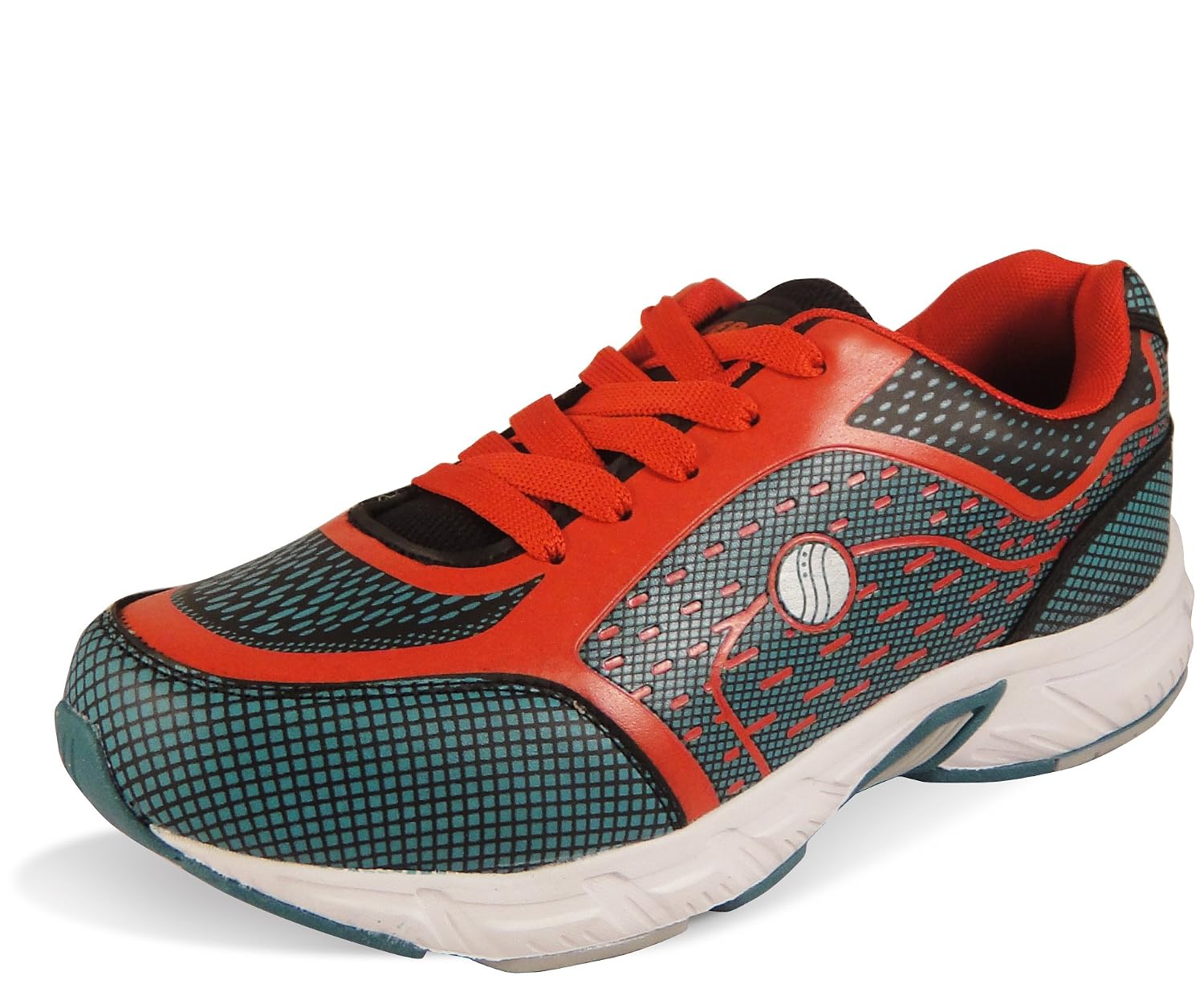 Action Synergy Men's Sports Running Shoes SRH7200 Green/Red Phylon Sole ...