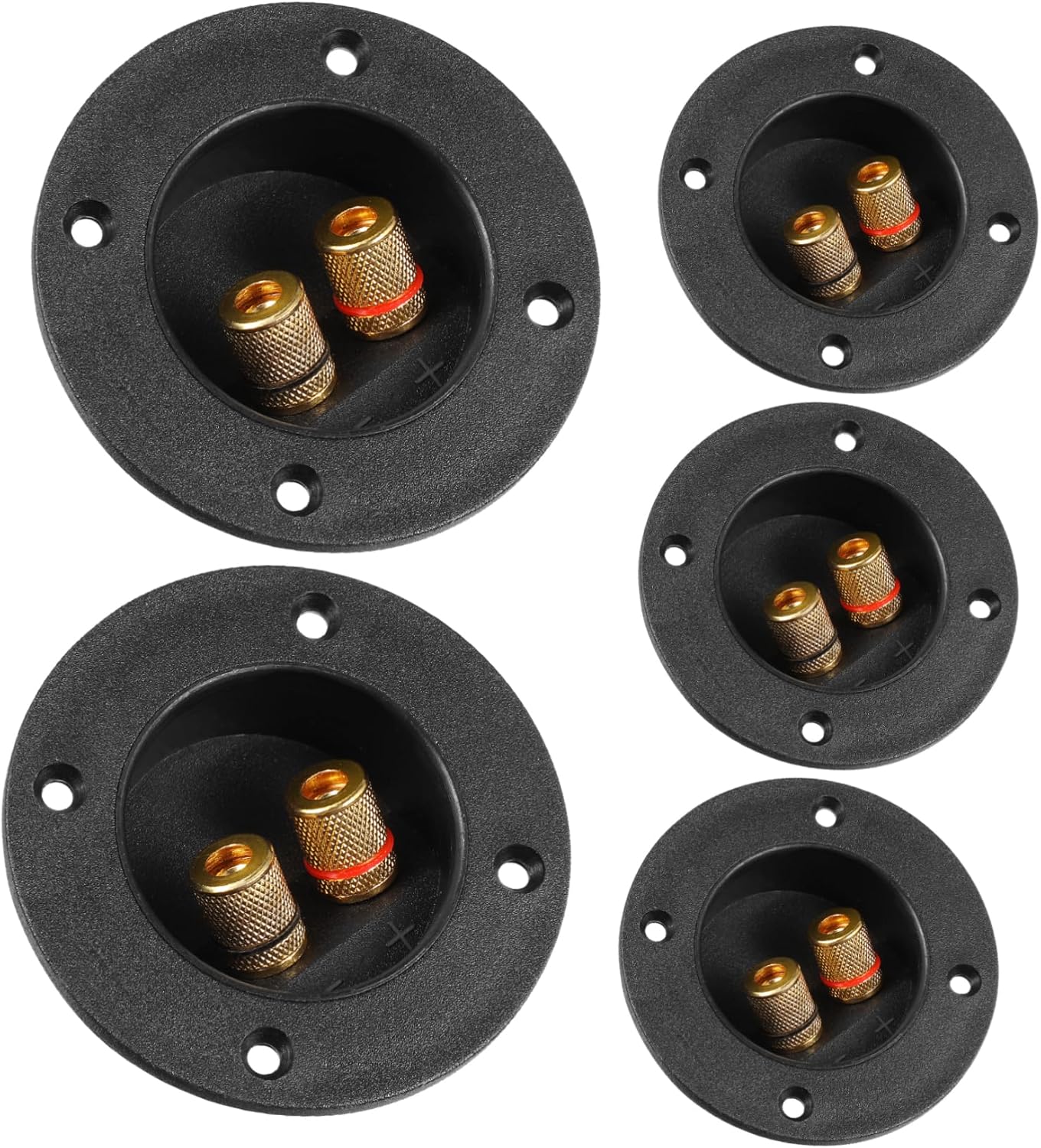 Amazon.com: HOMSFOU 10pcs DIY Car Stereo Speaker Box Terminal ...