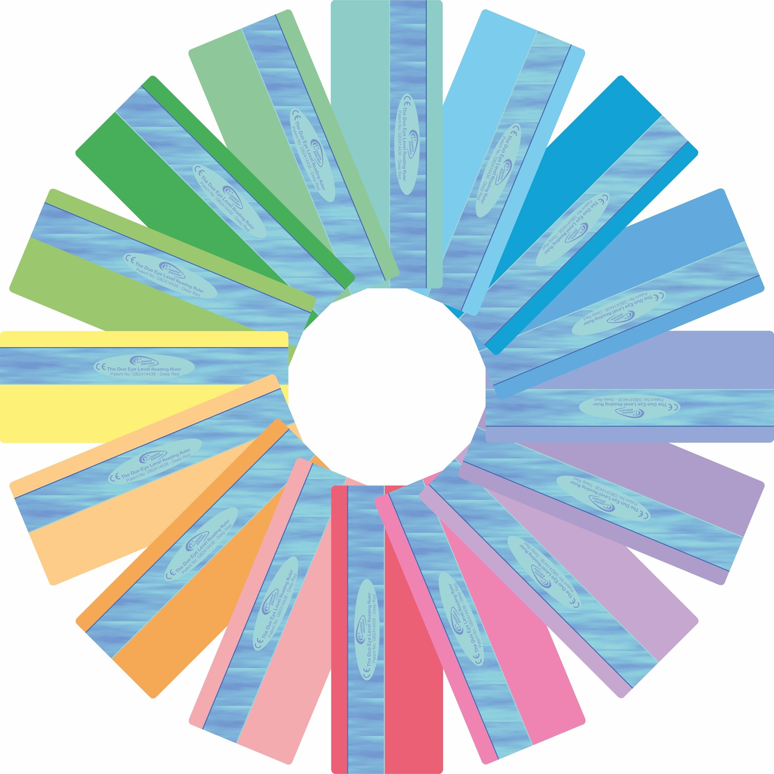 Crossbow Education The Original Duo Reading Ruler Dyslexia Overlays ...