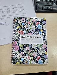 Amazon Brand - Eono Daily Planner Undated, Schedule Your Day, Manage to ...