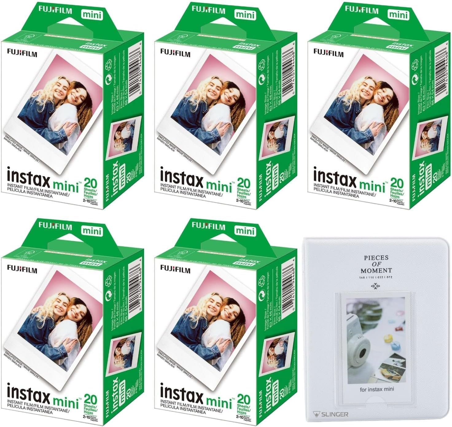 Amazon.com : Fujifilm Instax Mini Instant Film (10 Twin Packs, 200 ...