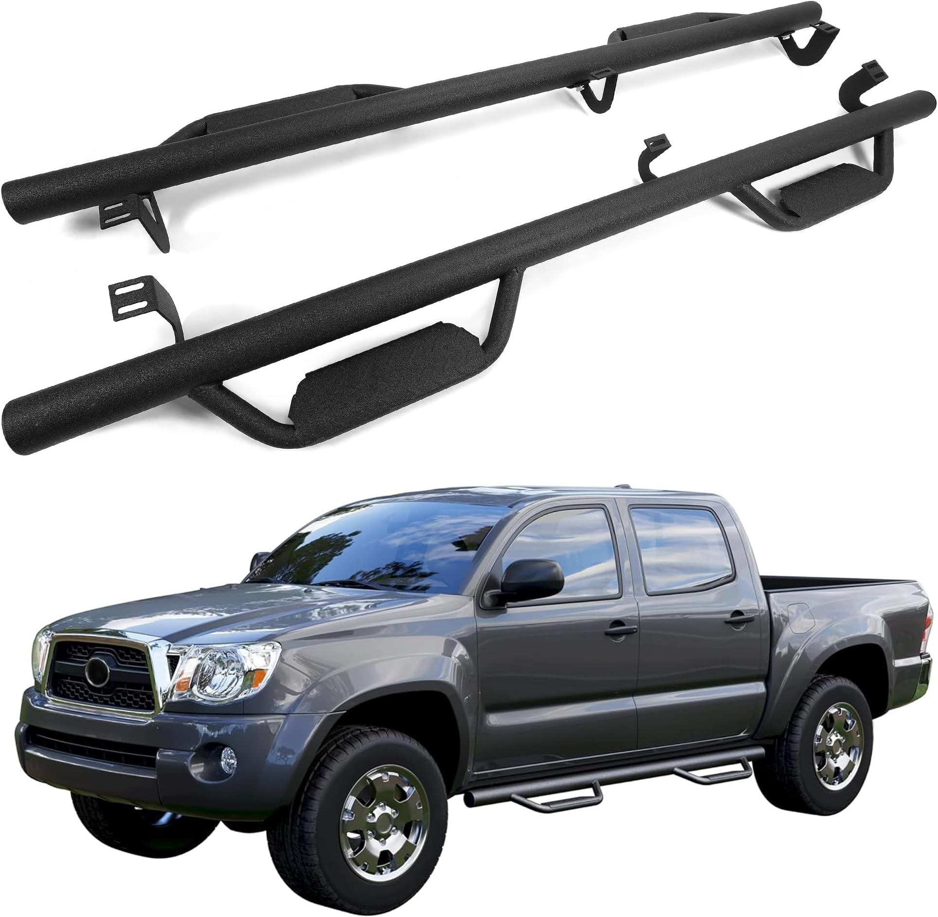 Amazon.com: KUAFU Running Boards Compatible with 2005-2023 Toyota ...