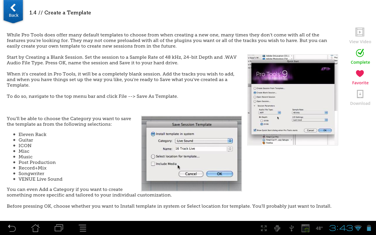Master Pro Tools in One Week - App on Amazon Appstore