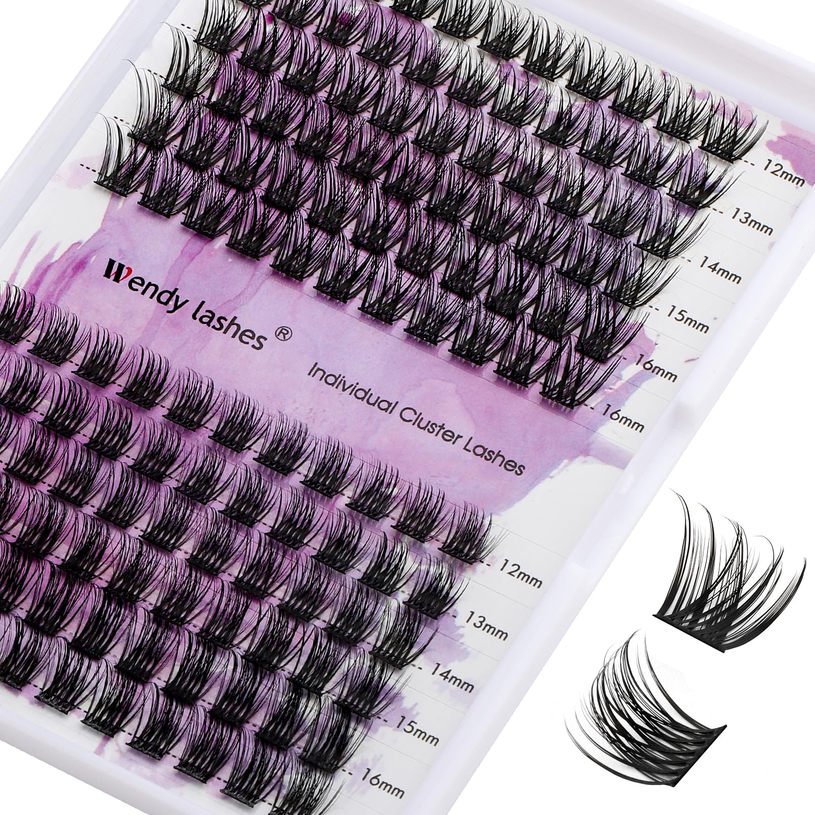 Amazon.com: Lash Clusters Individual Lashes C/D Curl Cluster Lash ...