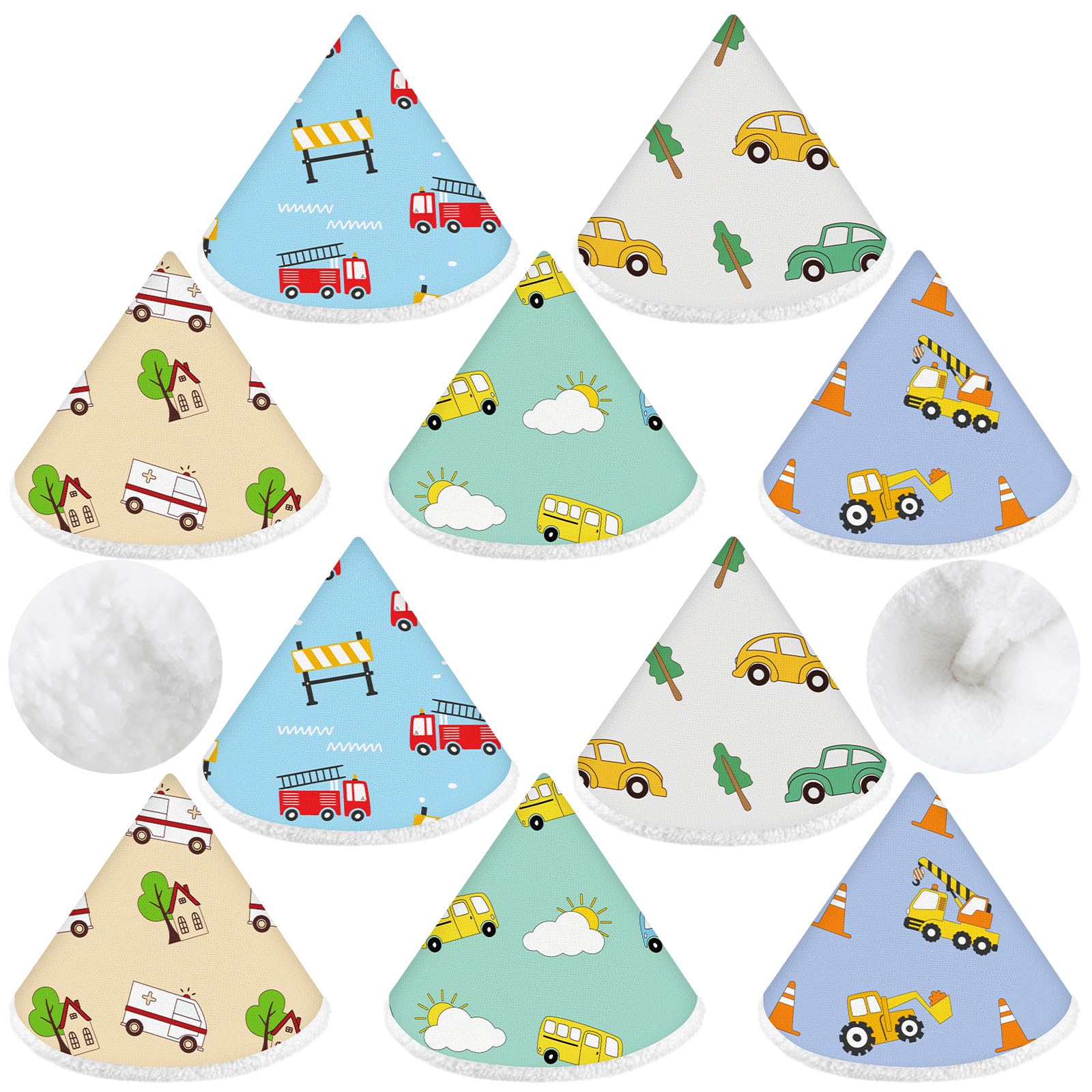 Amazon.com : Timgle 10 Pcs Coral Velvet Pee Covers Baby Boy, Strong ...