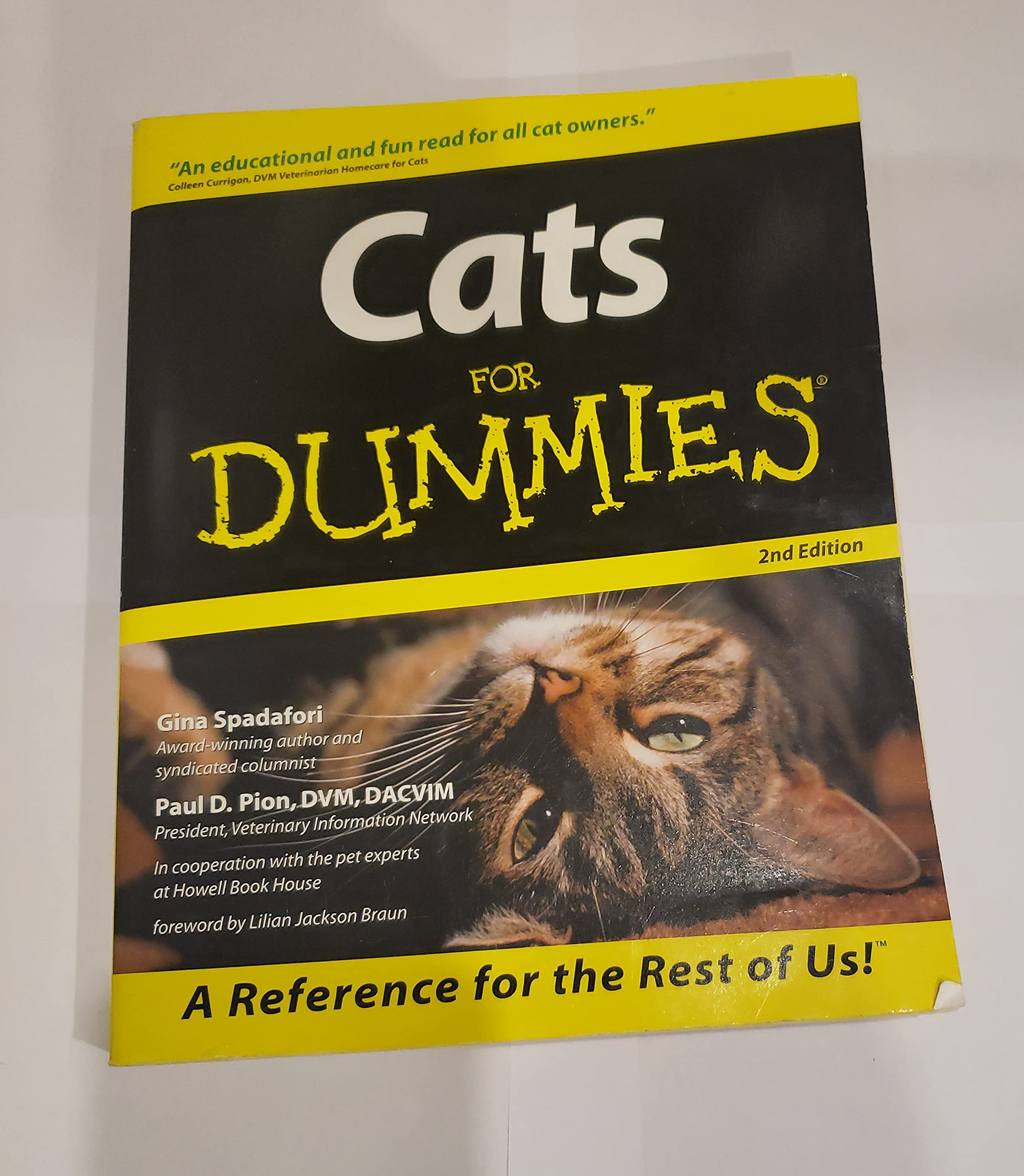 Cats for Dummies: Spadafori, Gina, Pion, Paul D.: 9780764552755: Amazon ...