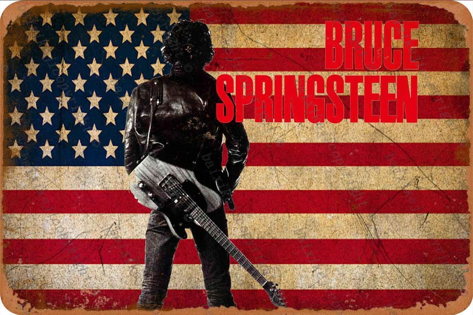 Bruce Springsteen American Flag