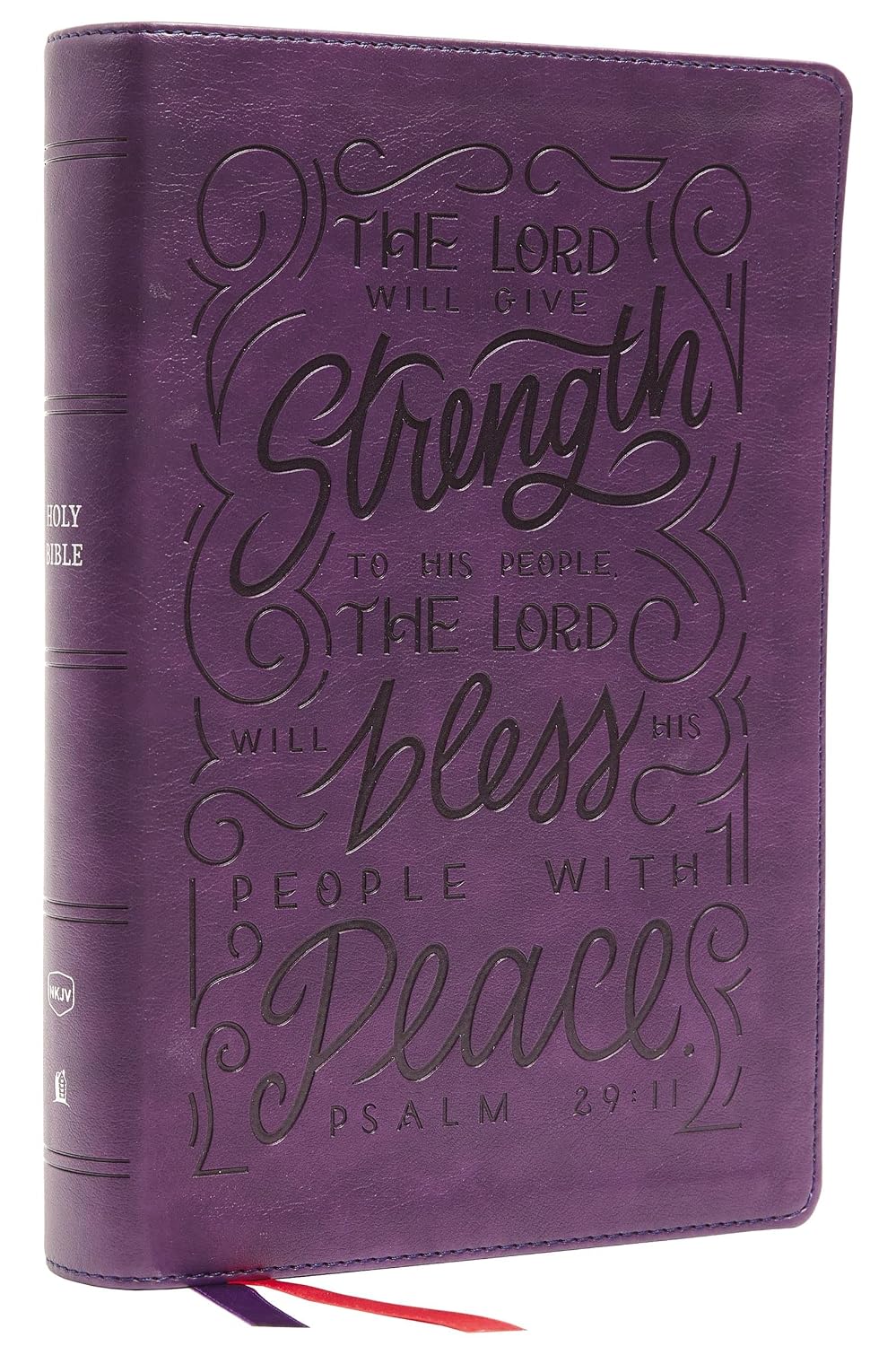 NKJV, Giant Print Center-Column Reference Bible, Verse Art Cover ...