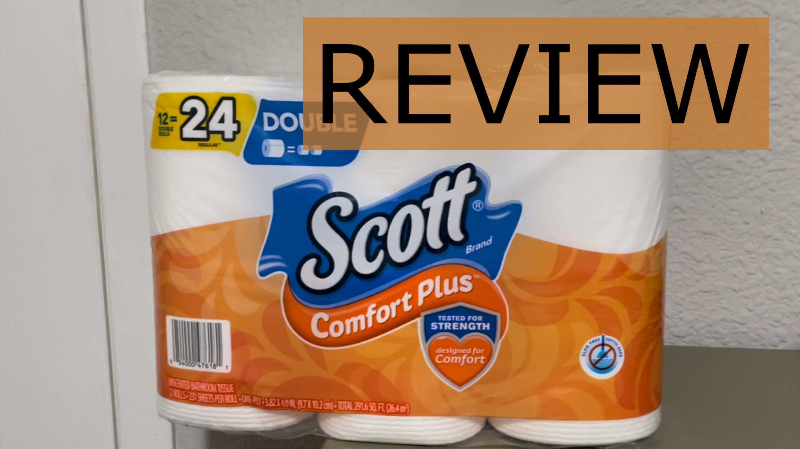 Watch Honest Review - Scott ComfortPlus Toilet Paper, 12 Double Rolls ...