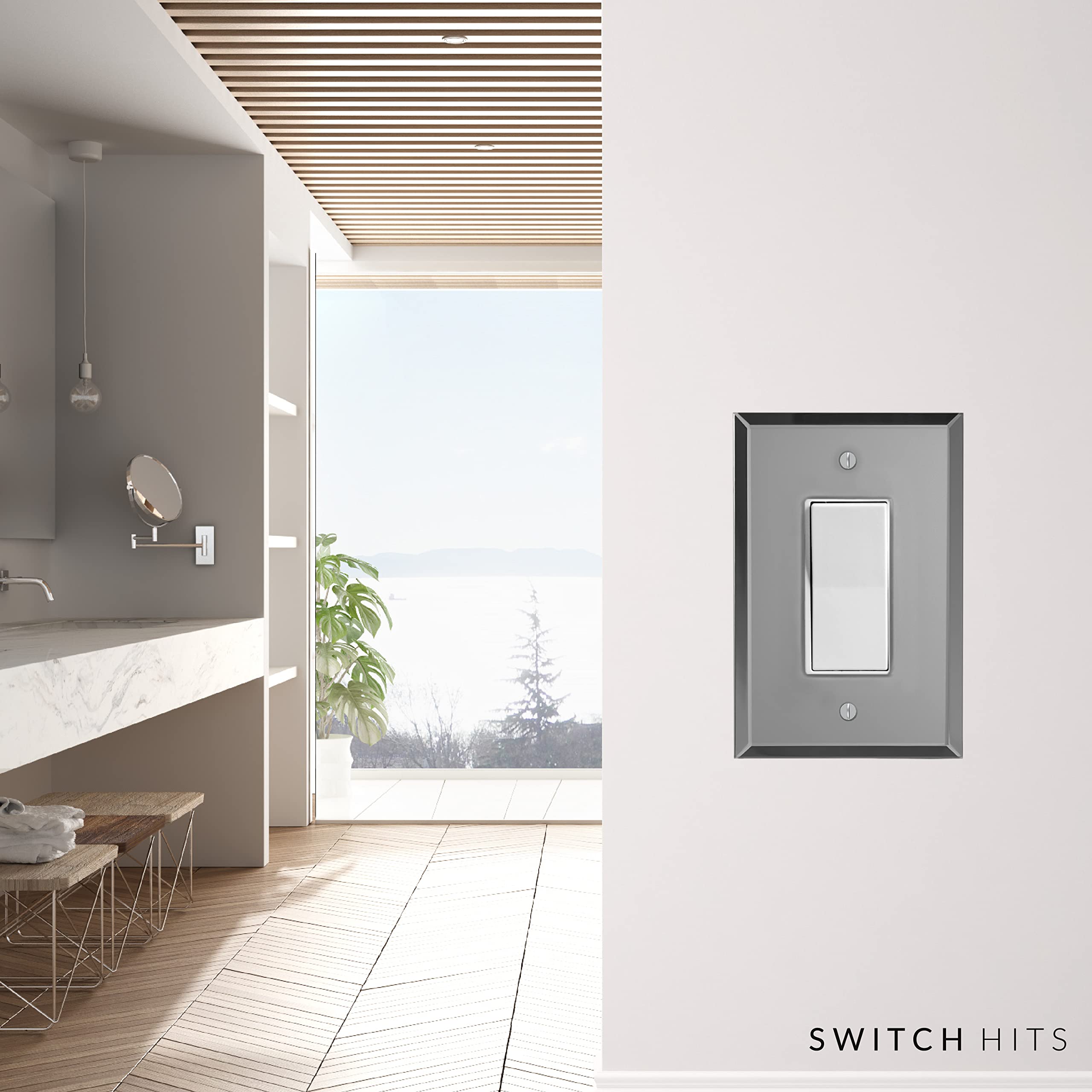 Glass Switch Plates Outlet Covers DHgate.com:86mm Black Glass Switch