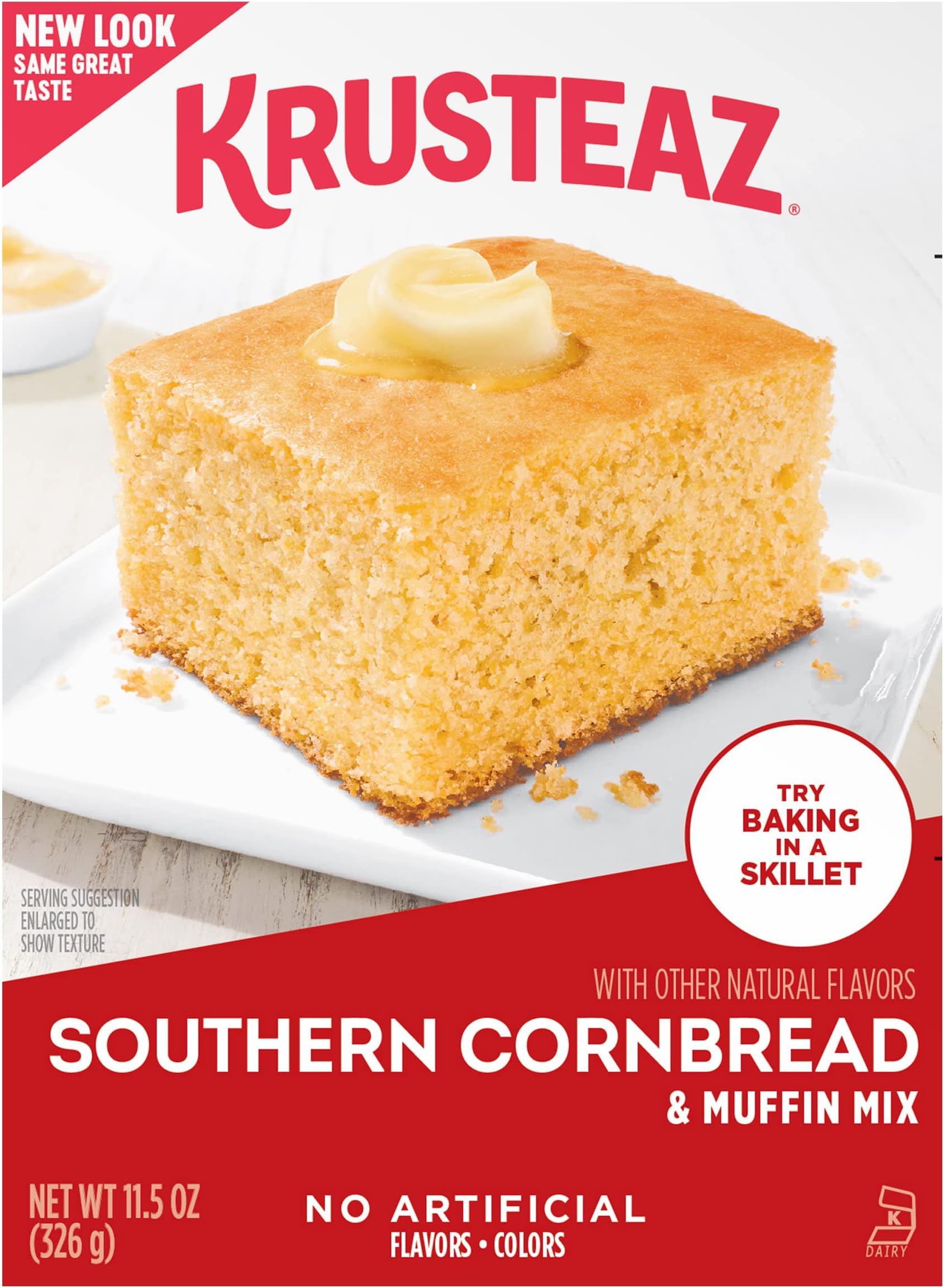 Amazon.com : Fleischmann's, Simply Homemade Cornbread Mix, 15oz Box ...
