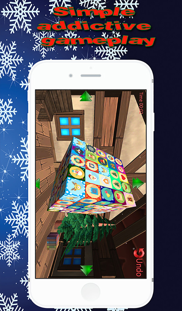3D Christmas Mahjong Cube - App on Amazon Appstore