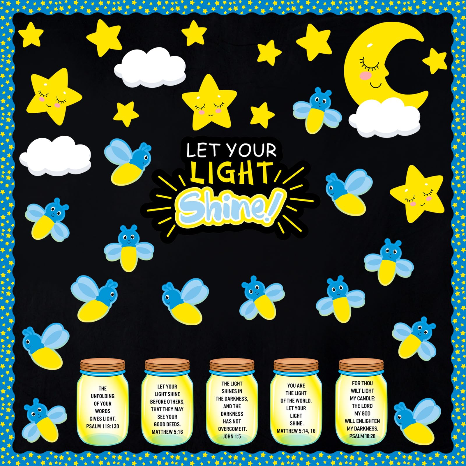 Snapklik.com : Be The Light Mason Jar Bulletin Board Firefly Bulletin ...