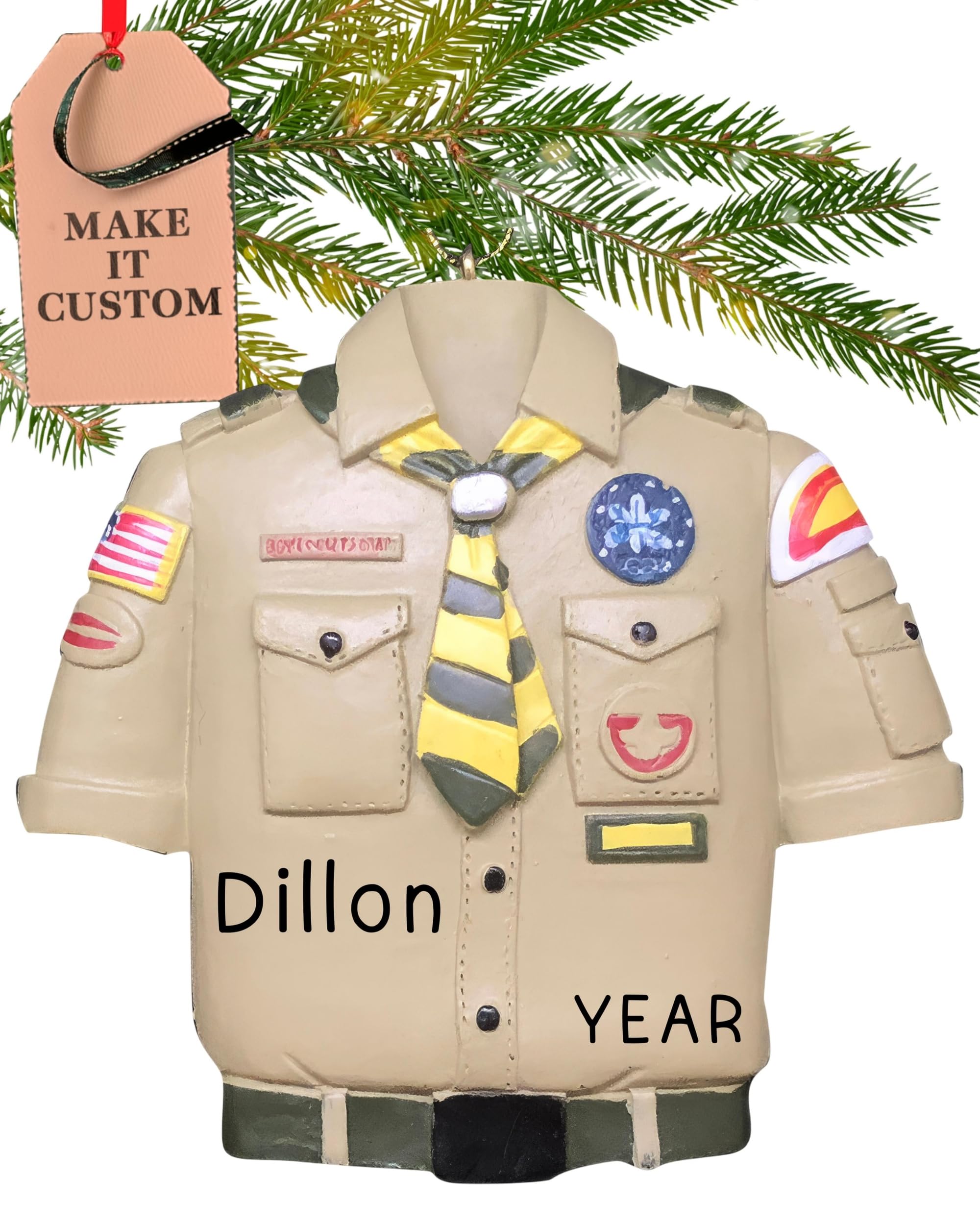 Amazon.com: Personalized Boy Scouts Ornament 2024 – Fast & Free 24h ...