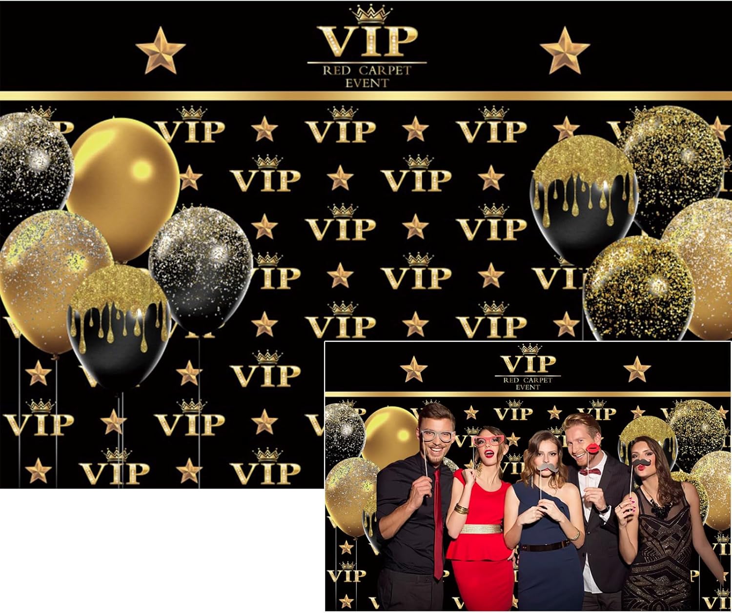 YongFoto Red Carpet Event Backdrop 7x5ft VIP Guest Barbados | Ubuy