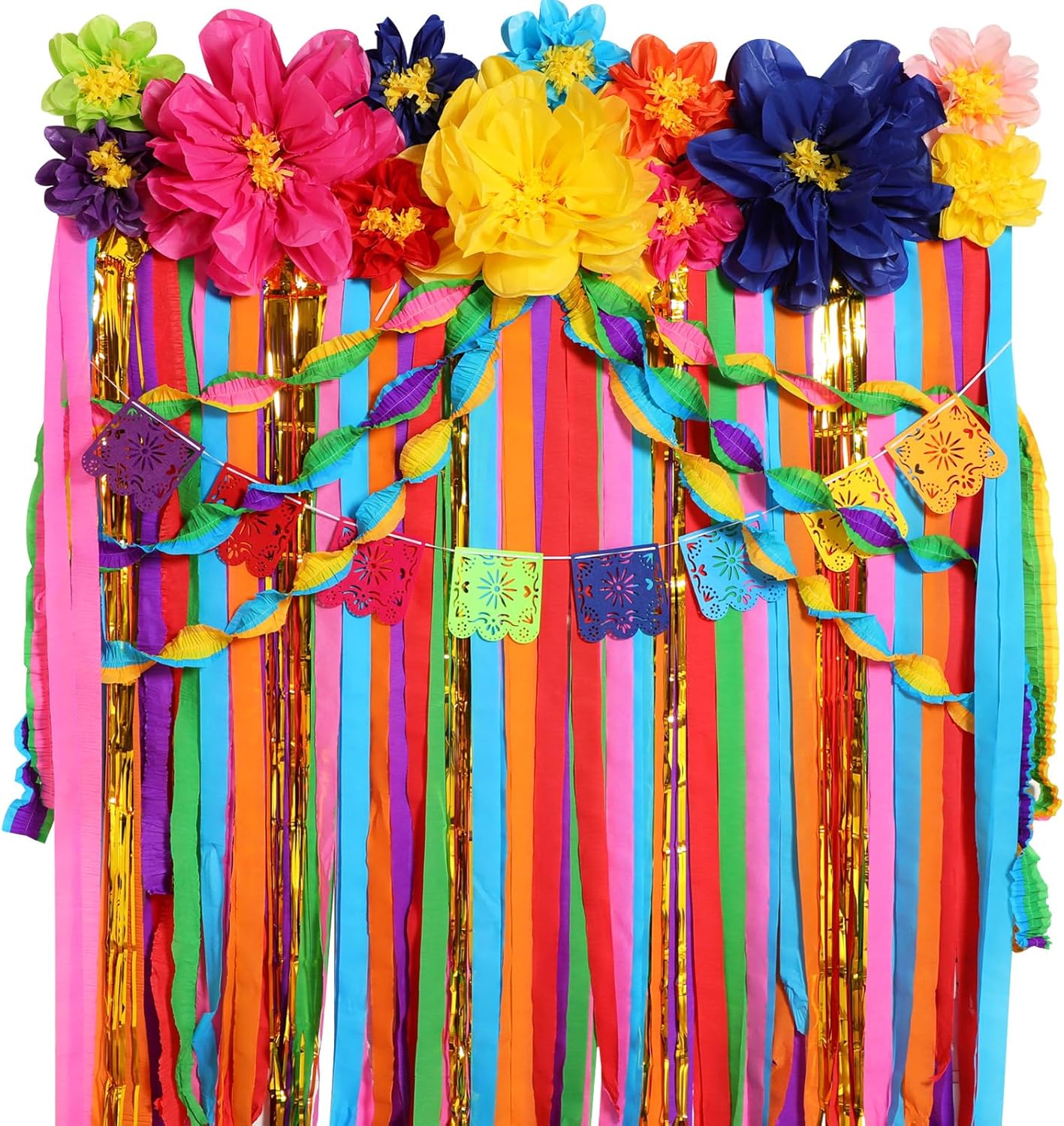 Amazon.com: TaoBary 28 Pcs Mexican Party Decorations Set Mexican Paper ...