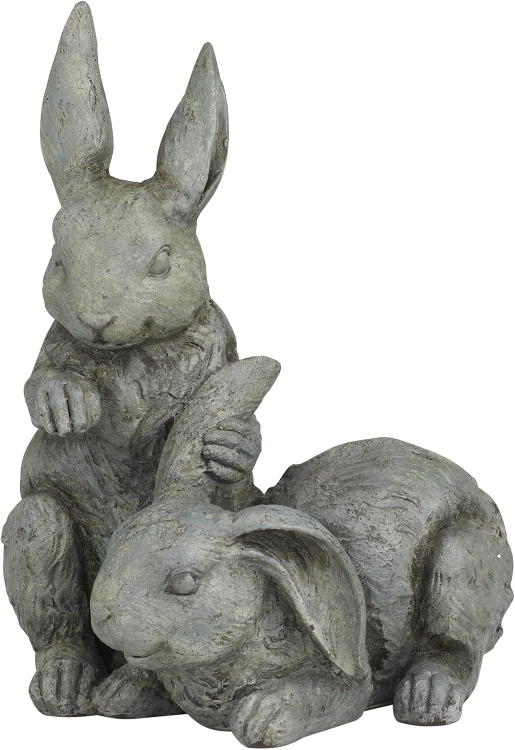 Amazon.com: Deco 79 Resin Rabbit Decorative Garden Sculpture Indoor ...