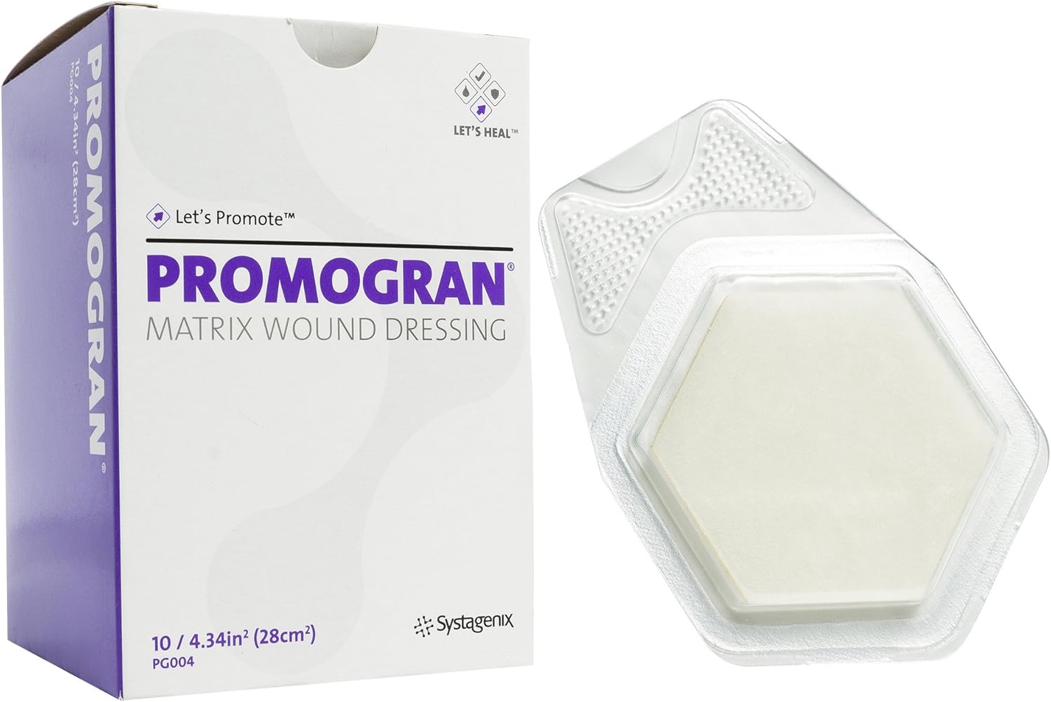 Promogran Matrix Wound Dressing #PG004 (4.34 sq. in.) (Box of 10) by ...