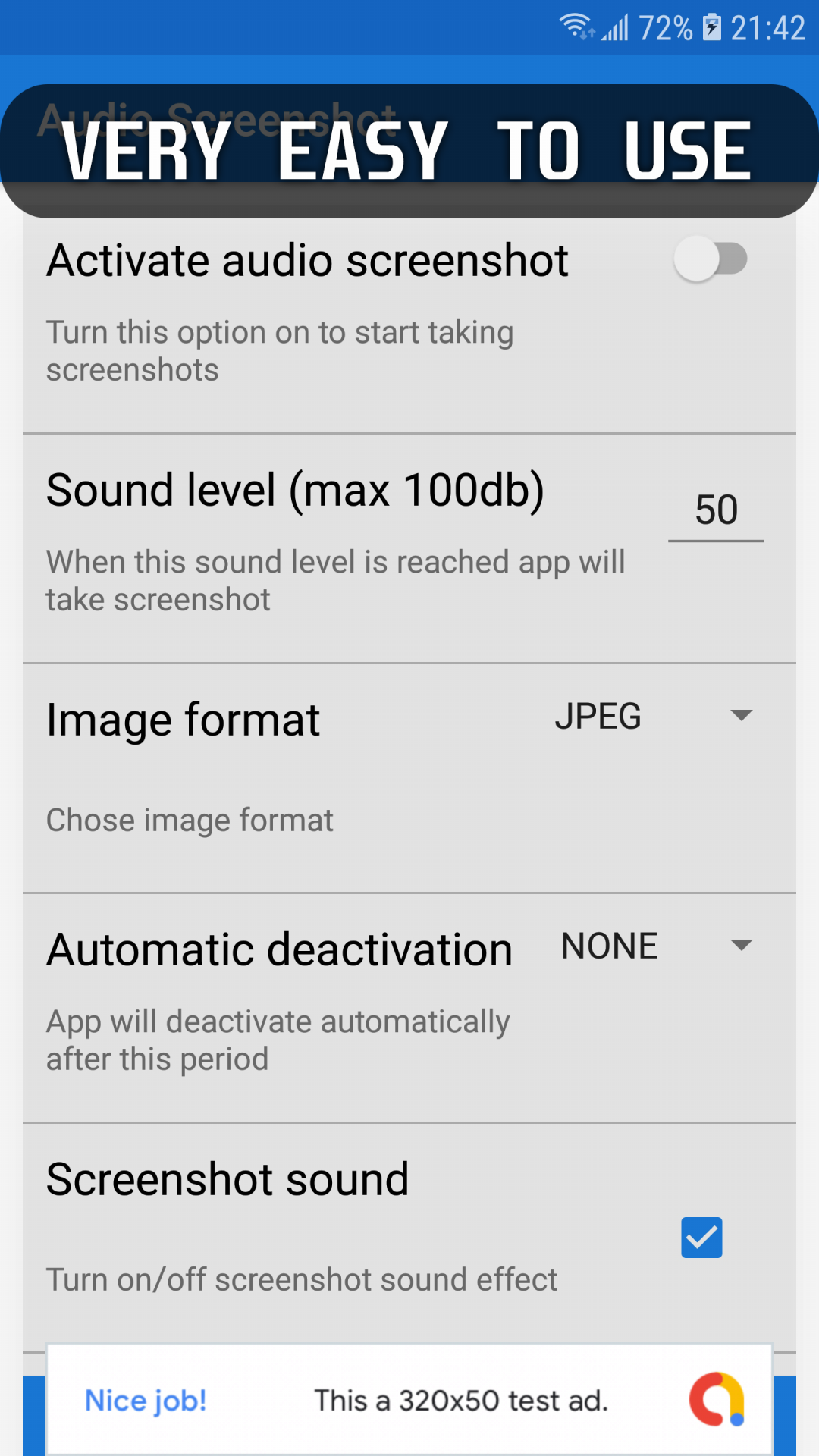 Audio Screenshot - capture screenshots using your voice - App on Amazon ...
