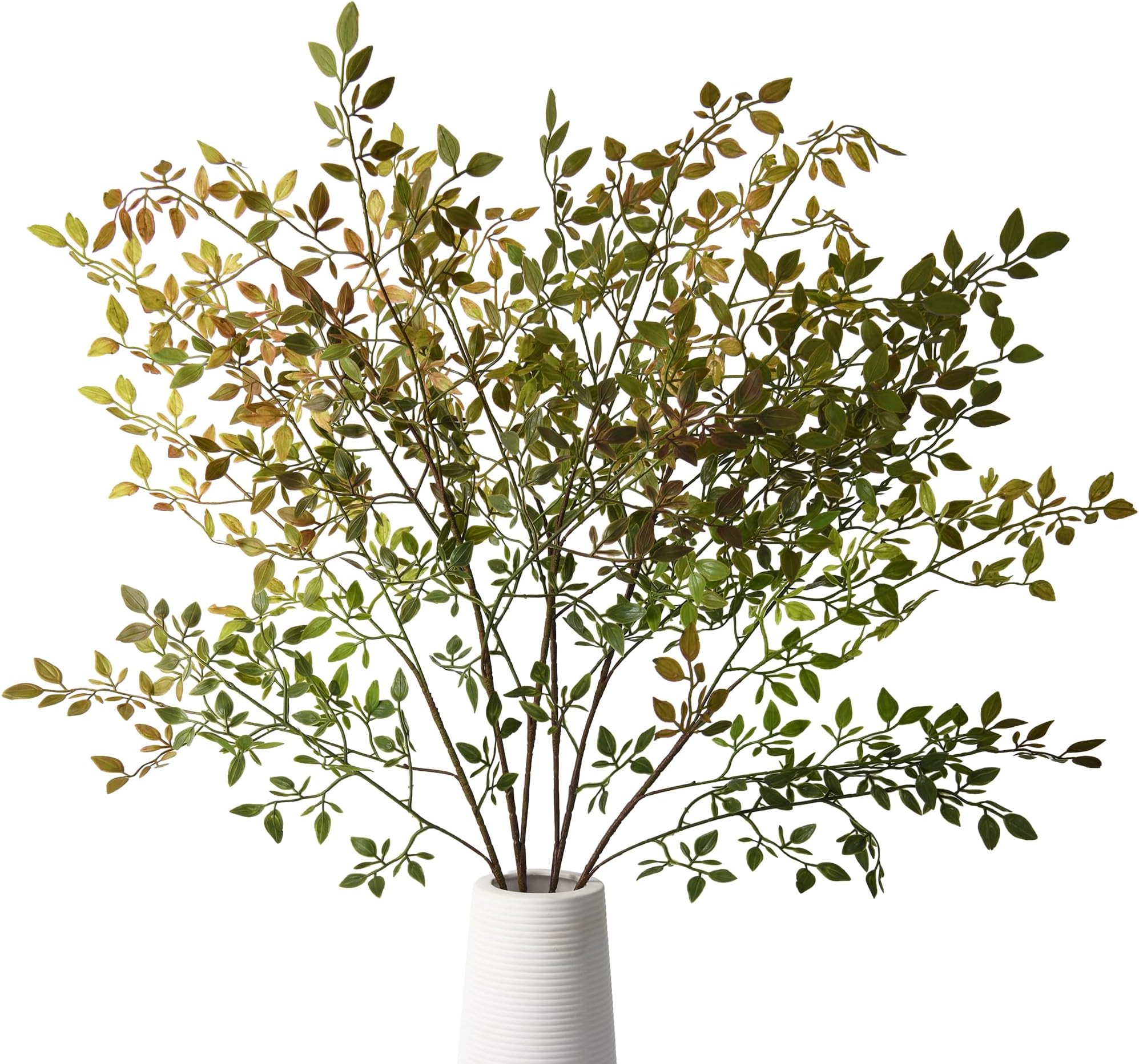 Amazon.com: Hoppwodd Faux Greenery Stems, Artificial Cimicifuga Plant ...