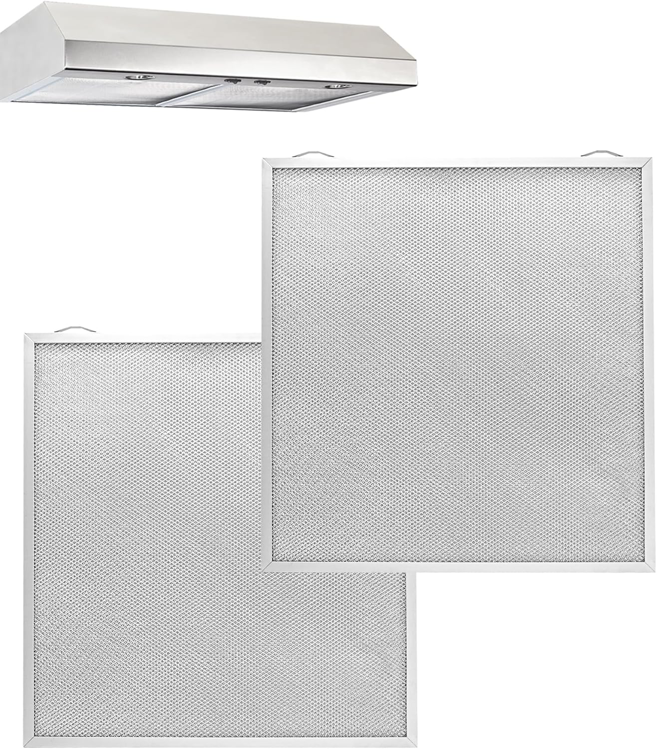 Amazon.com: 2-Pack S99010430-003,HPFA136 Grease Range Hood Filters Fits ...