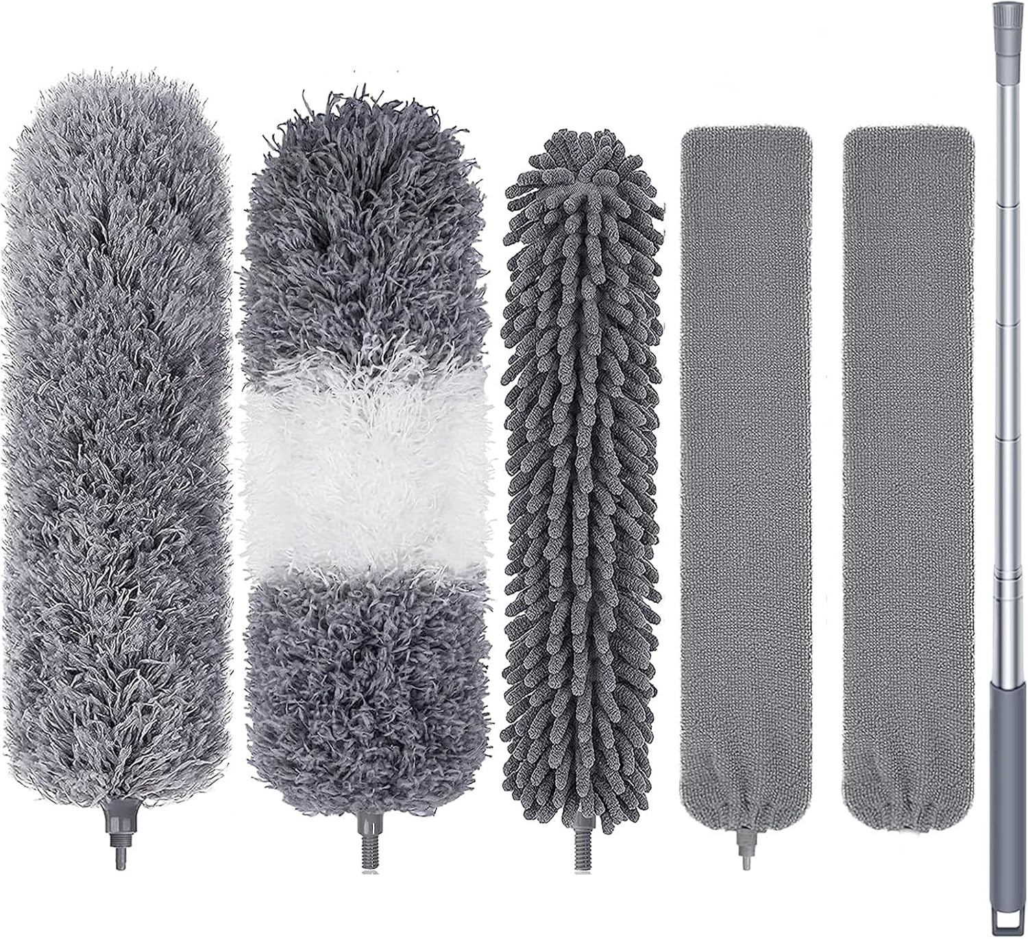 Amazon.com: Dusters for Cleaning, 6 PCS Microfiber Feather Gap Dust ...