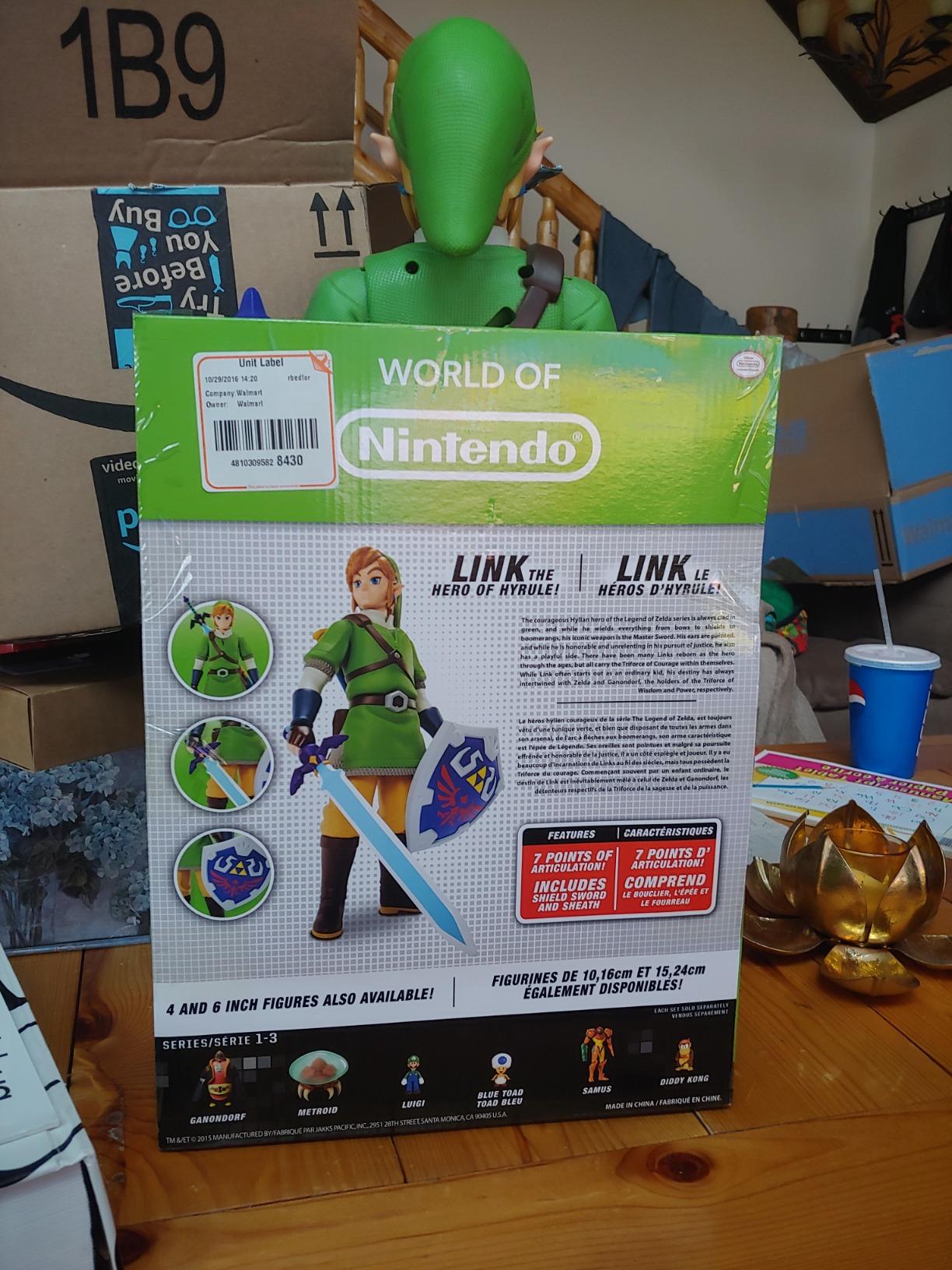 Amazon.com: Nintendo Deluxe Link Big Figure : Toys & Games