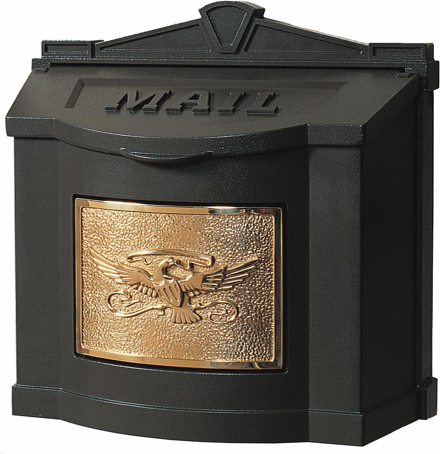 Amazon.com : Gaines Wm WallMount Mailbox, Eagle Design Wm2, Bronze ...