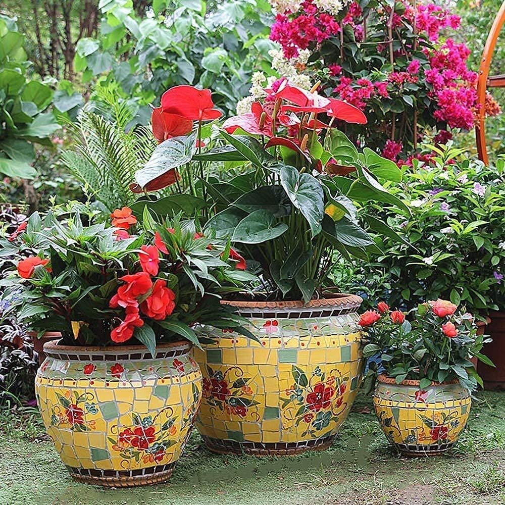 Mediterranean Floor Pot High Quality Factory Price Mediterranean Style