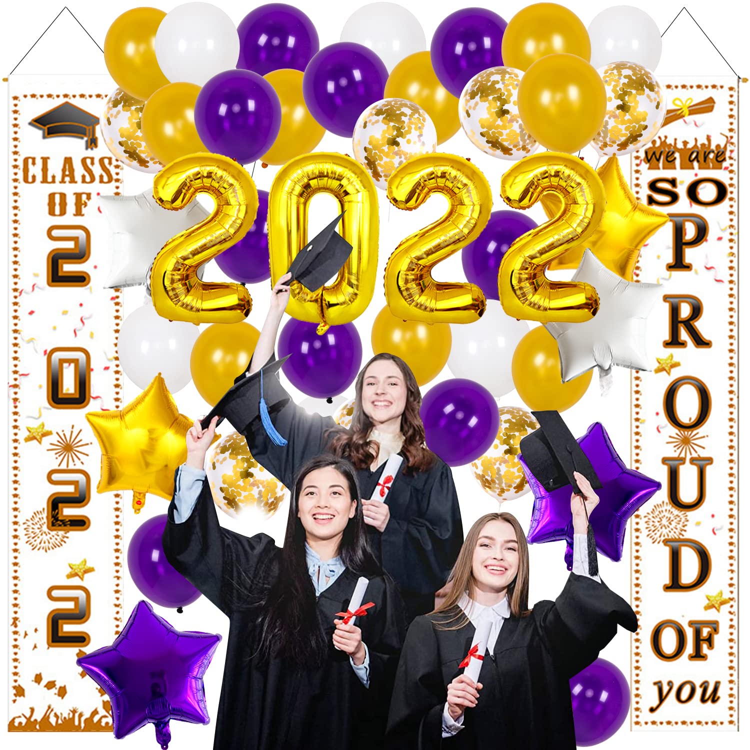 Graduation 2022 Purple